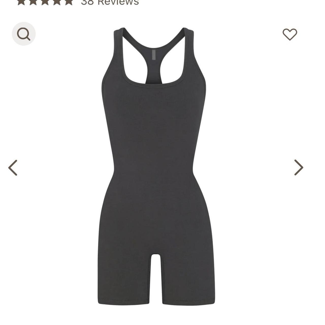 SKIMS outdoor mid thigh onesie size: XS Never... - Depop