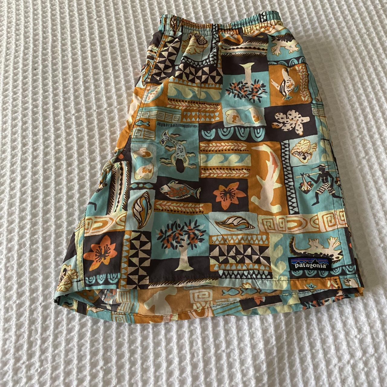 Patagonia Mens Boardshorts 5” Baggies Galapagos... | Depop