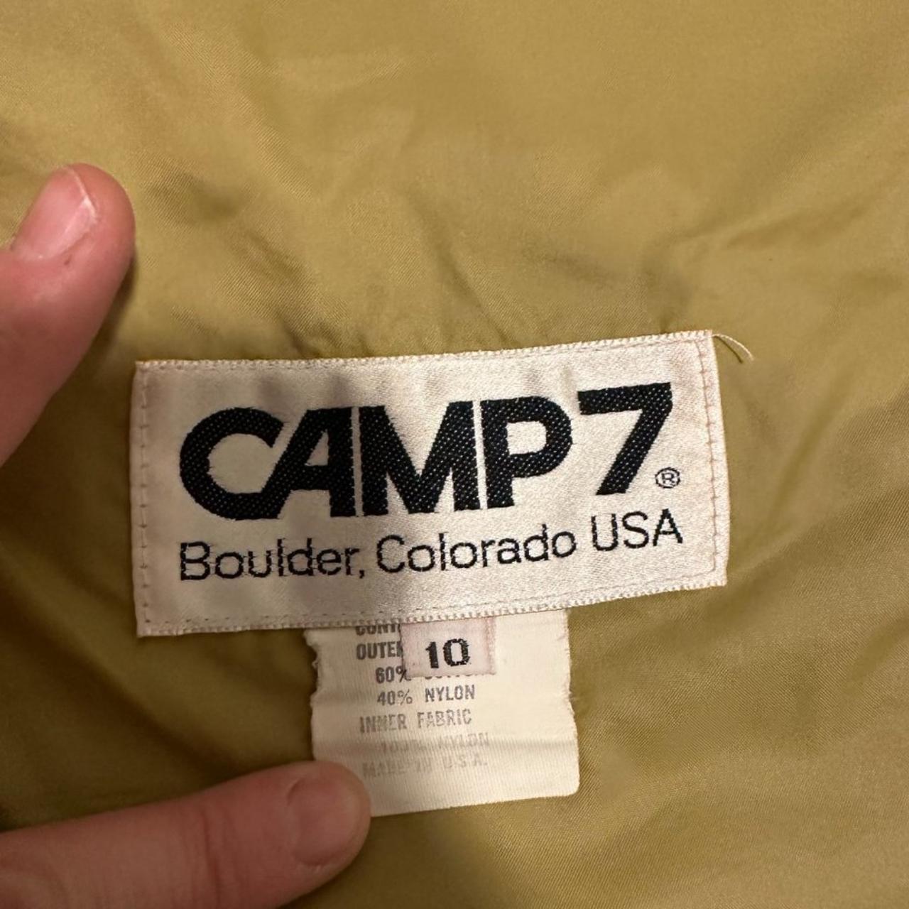 Rare Vintage Camp 7 Boulder Colorado Parka Marked... - Depop