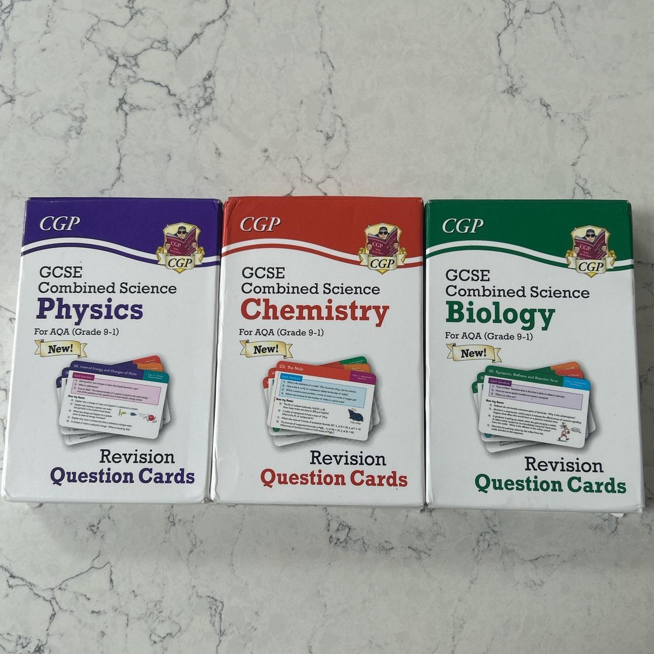 Cgp Aqa Gcse Combined Science Higher Flashcards Depop 