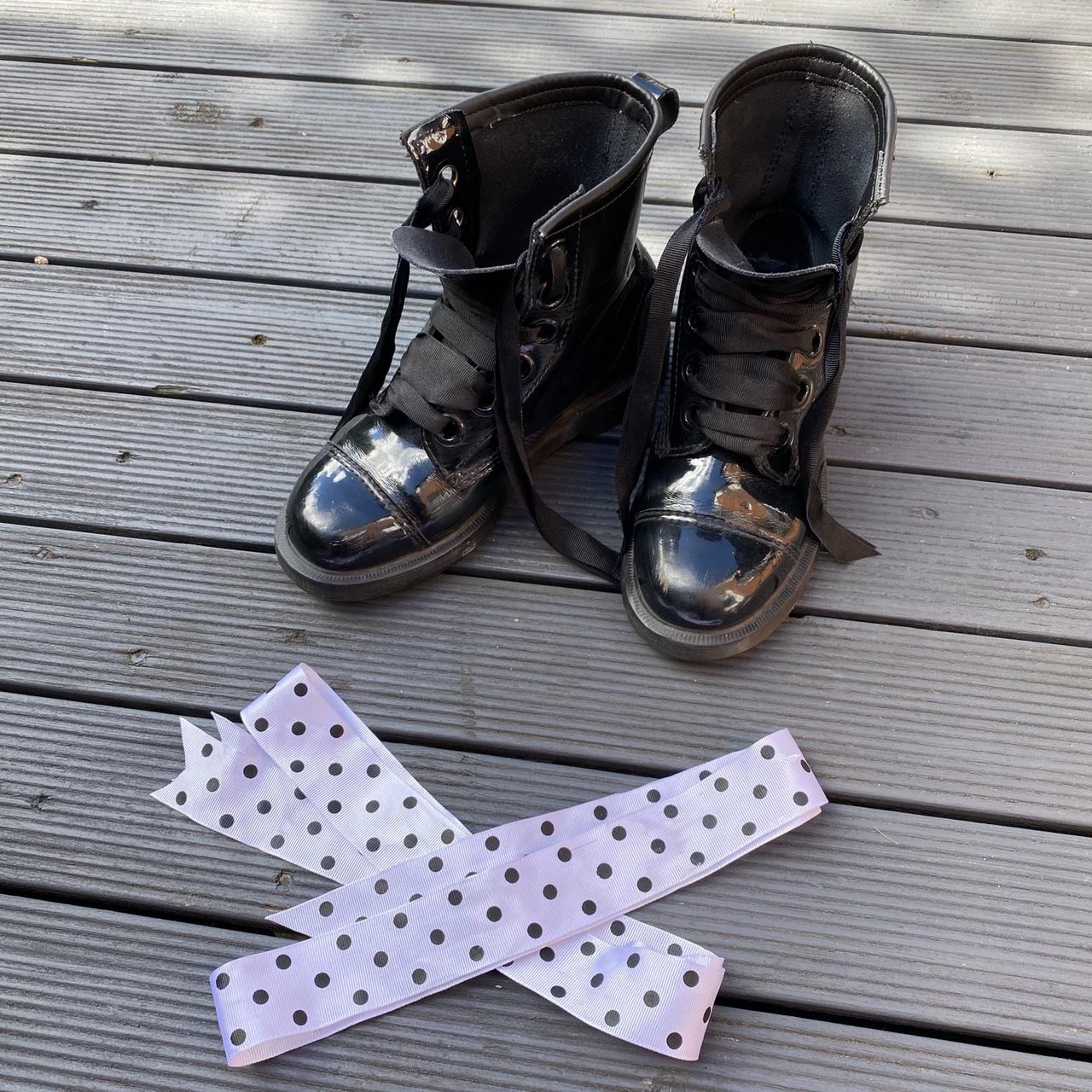 Black patent vintage Dr. Martens! Gorgeous shiny... | Depop