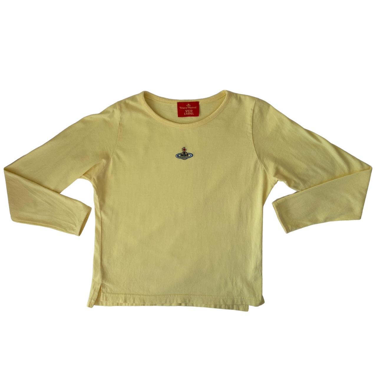 Vivienne Westwood Women's Yellow T-shirt | Depop