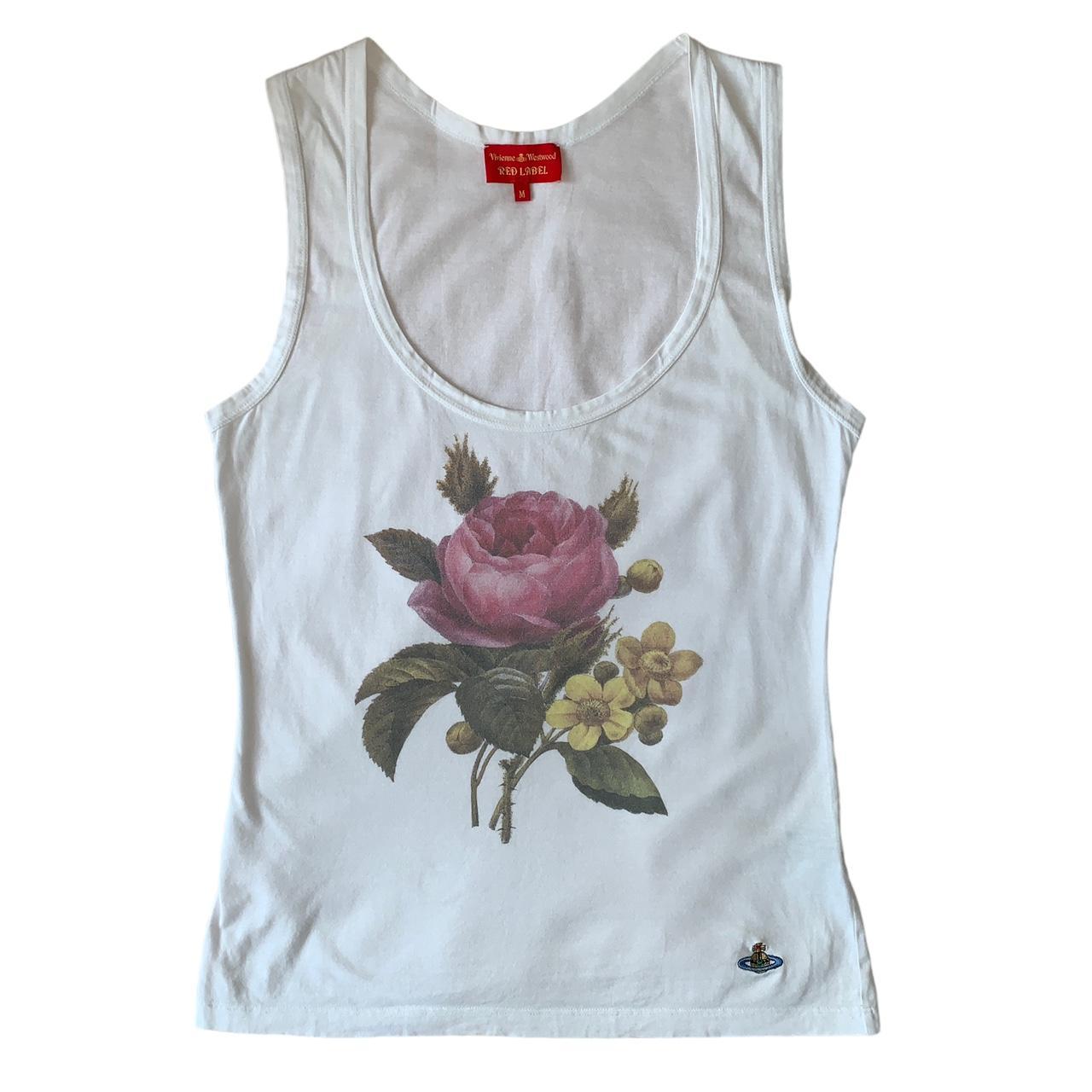 Vintage Vivienne Westwood flowers and embroidered... - Depop