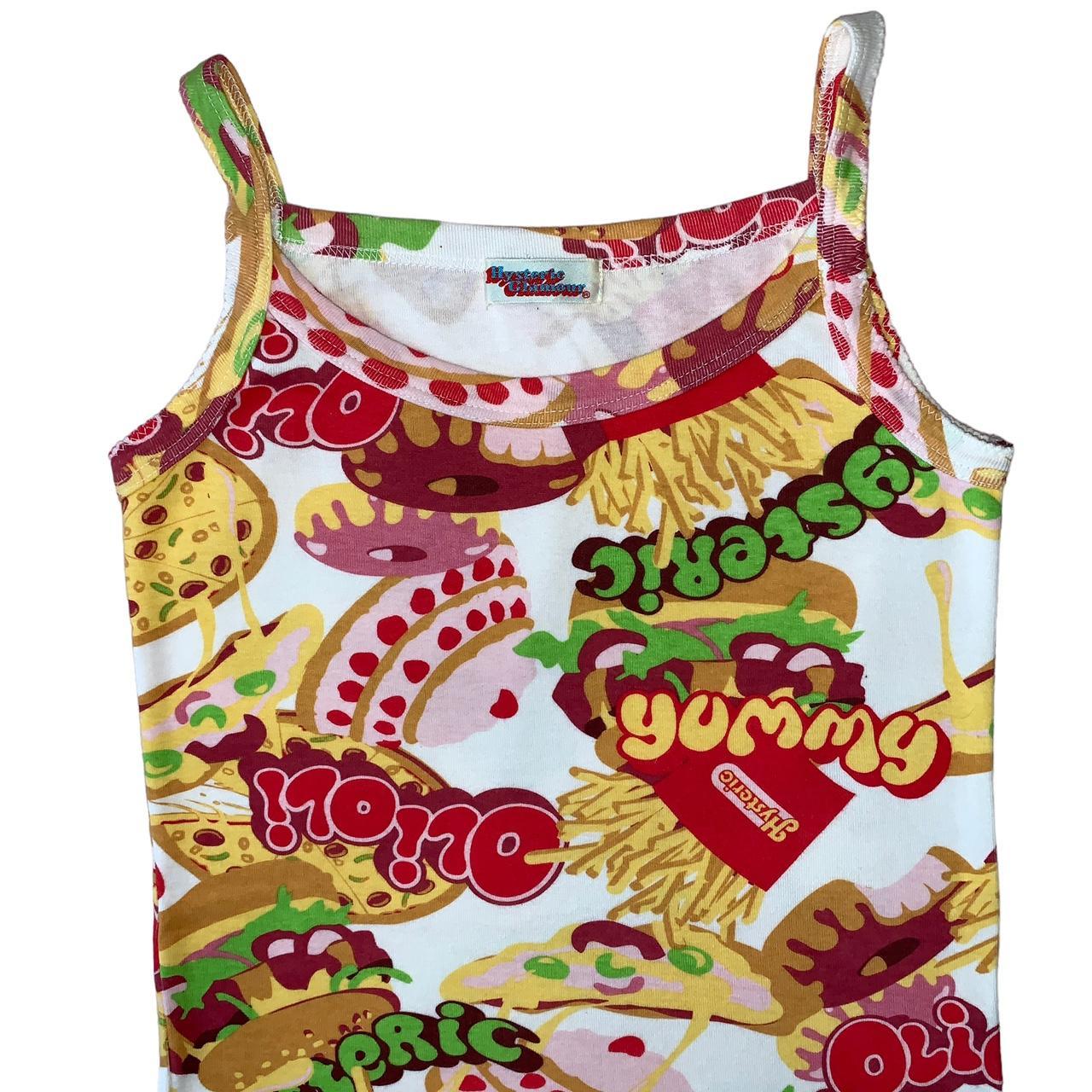Vintage 90s Hysteric Glamour fast food tanktop.... - Depop