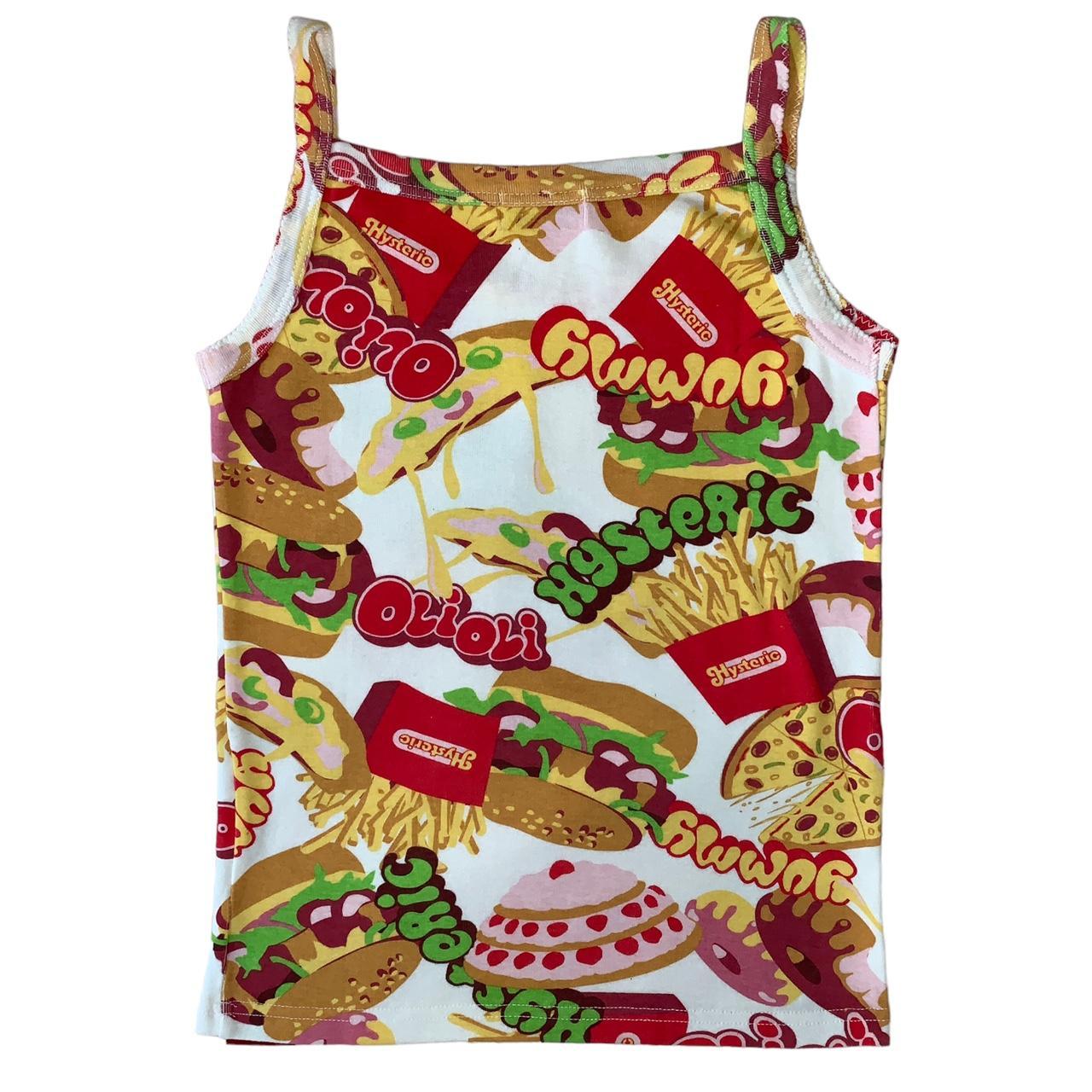 Vintage 90s Hysteric Glamour fast food tanktop.... - Depop