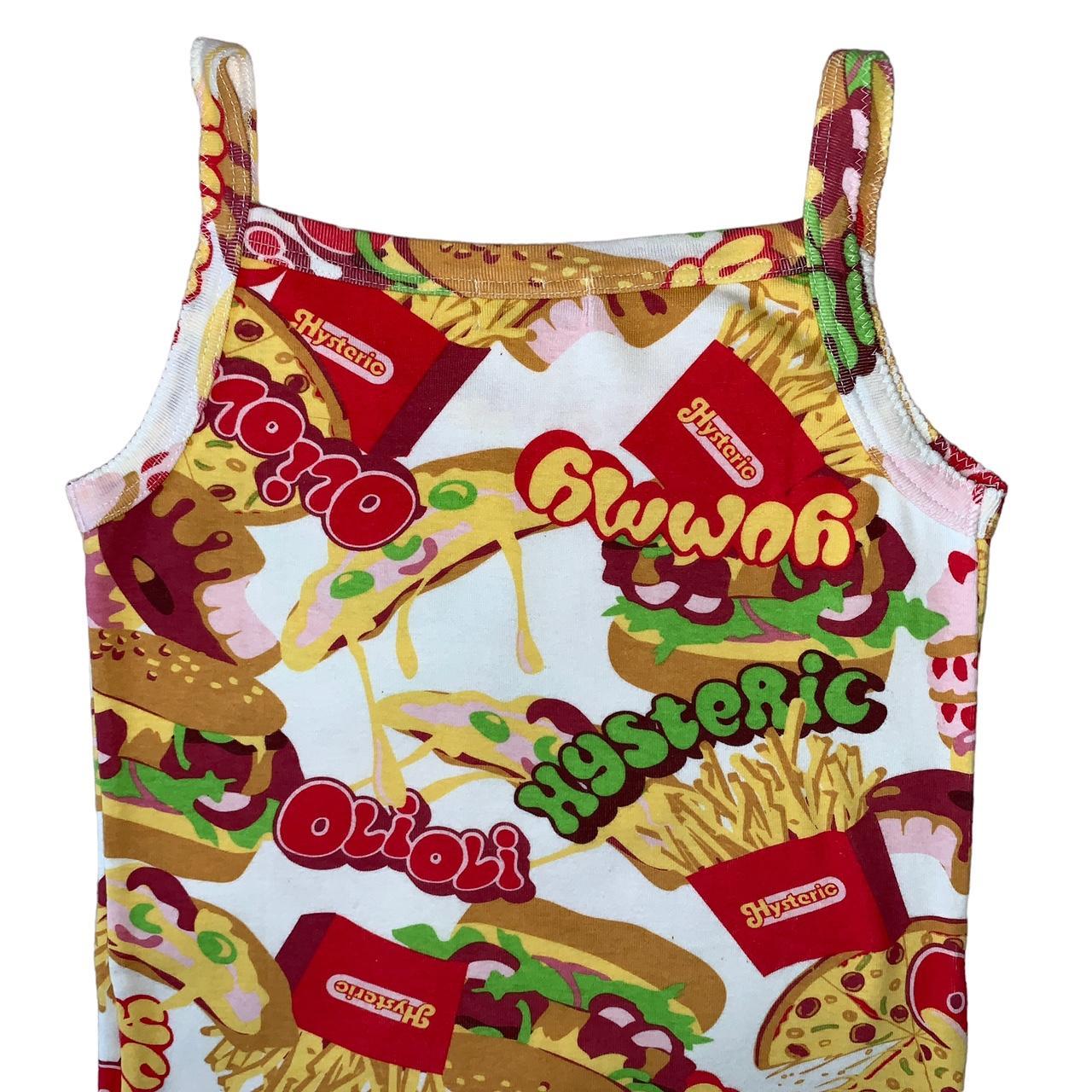 Vintage 90s Hysteric Glamour fast food tanktop.... - Depop