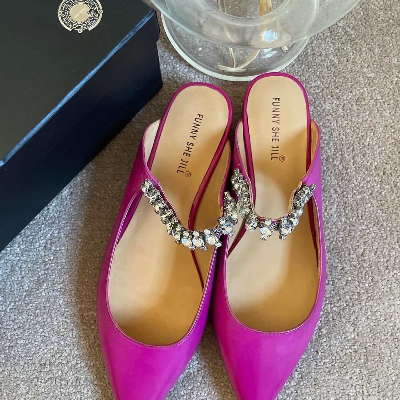 RRP £ 150 Real leather mules with ringtones Size... - Depop