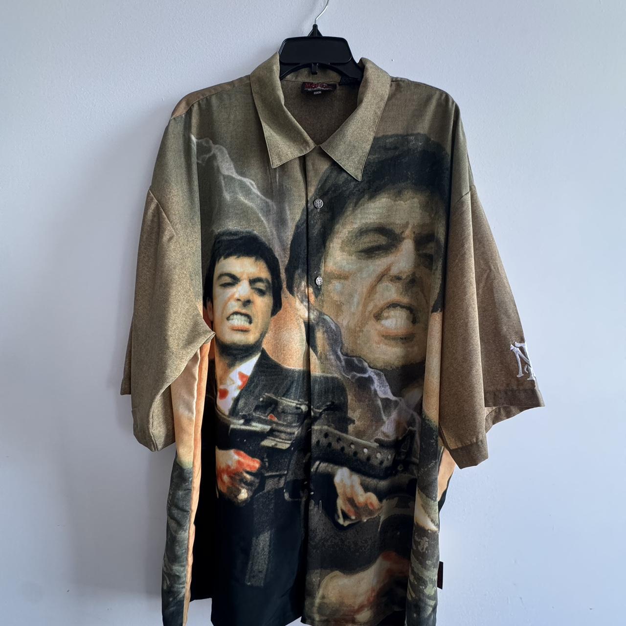 Scarface Original Button up shirt fits like 2xl... | Depop