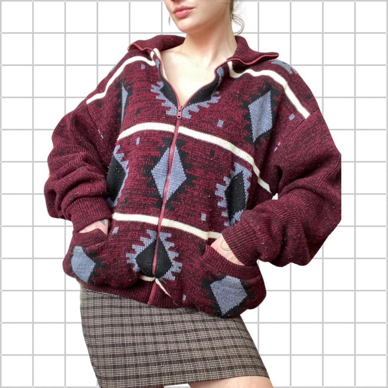 VTG 90s ALASKA SWEATER In excellent vintage... | Depop