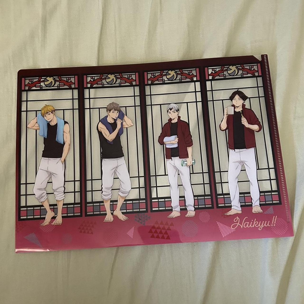 official haikyuu inarizaki team clear file never... - Depop