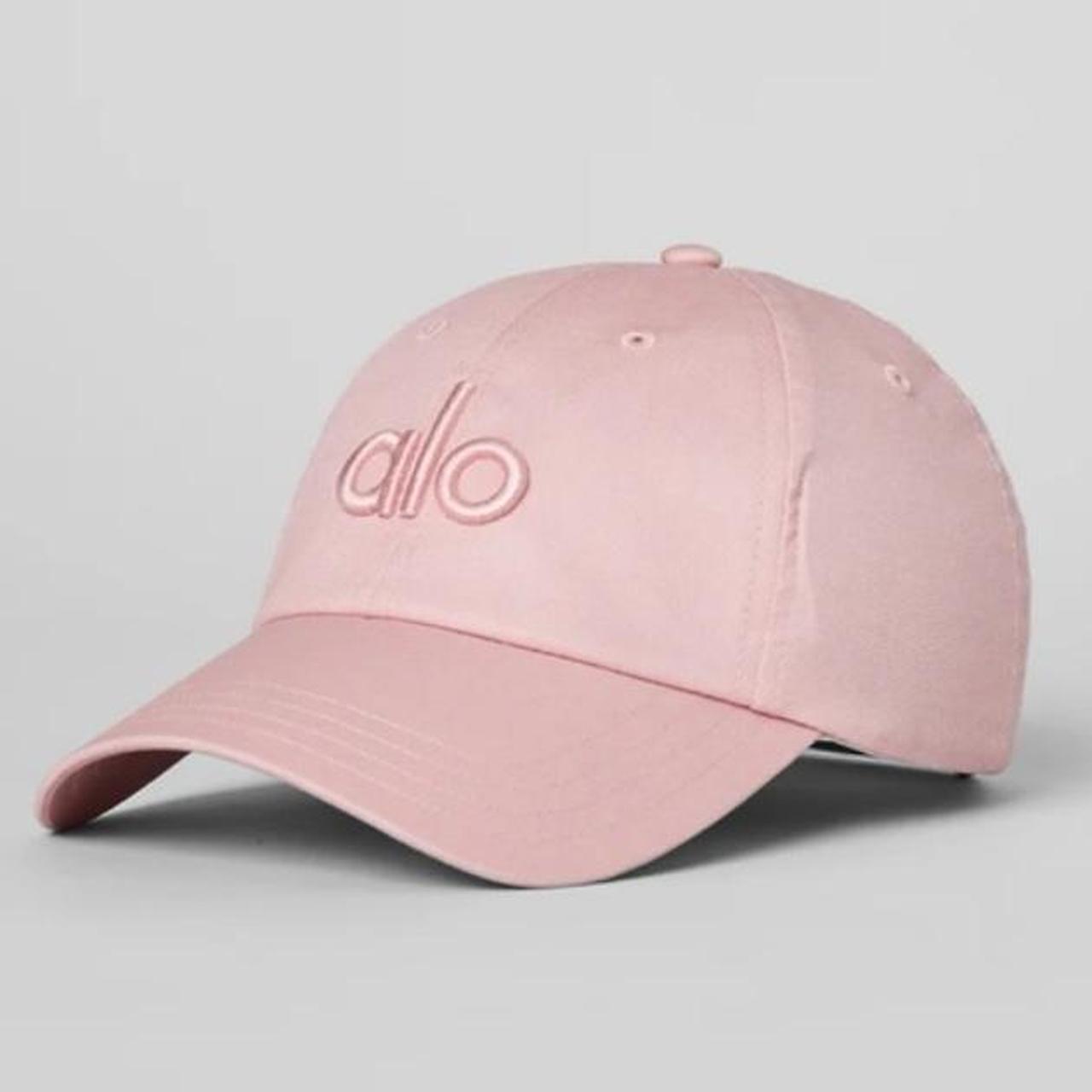 Alo Off Duty Ballet Pink hat (last slide is proof... - Depop