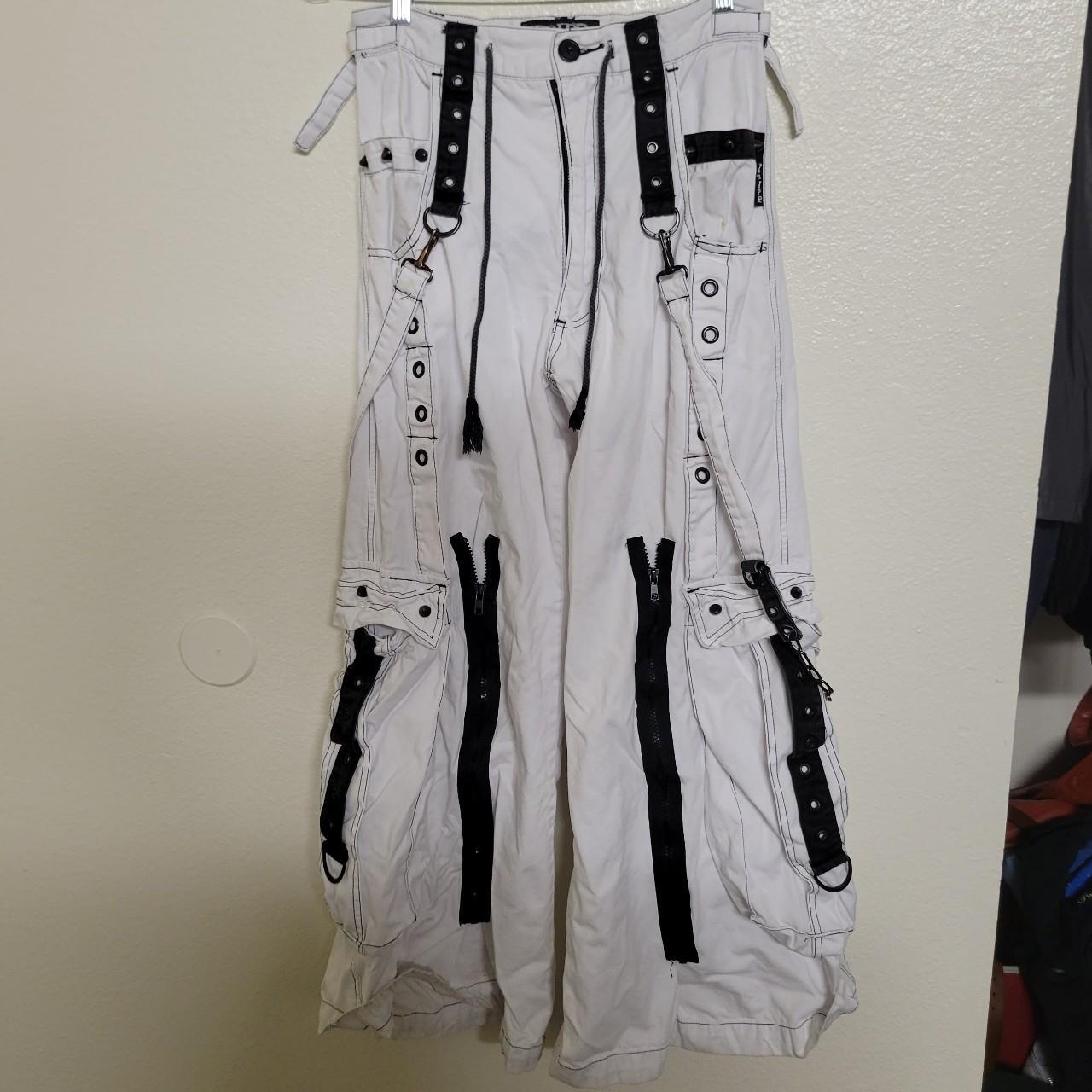 Tripp NYC Men's White Trousers | Depop