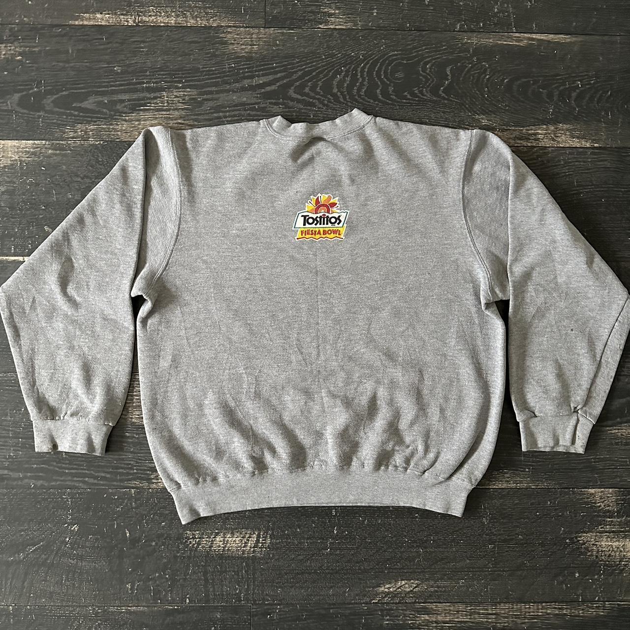 Vintage Lee Sport Y2K grey crewneck sweatshirt... - Depop