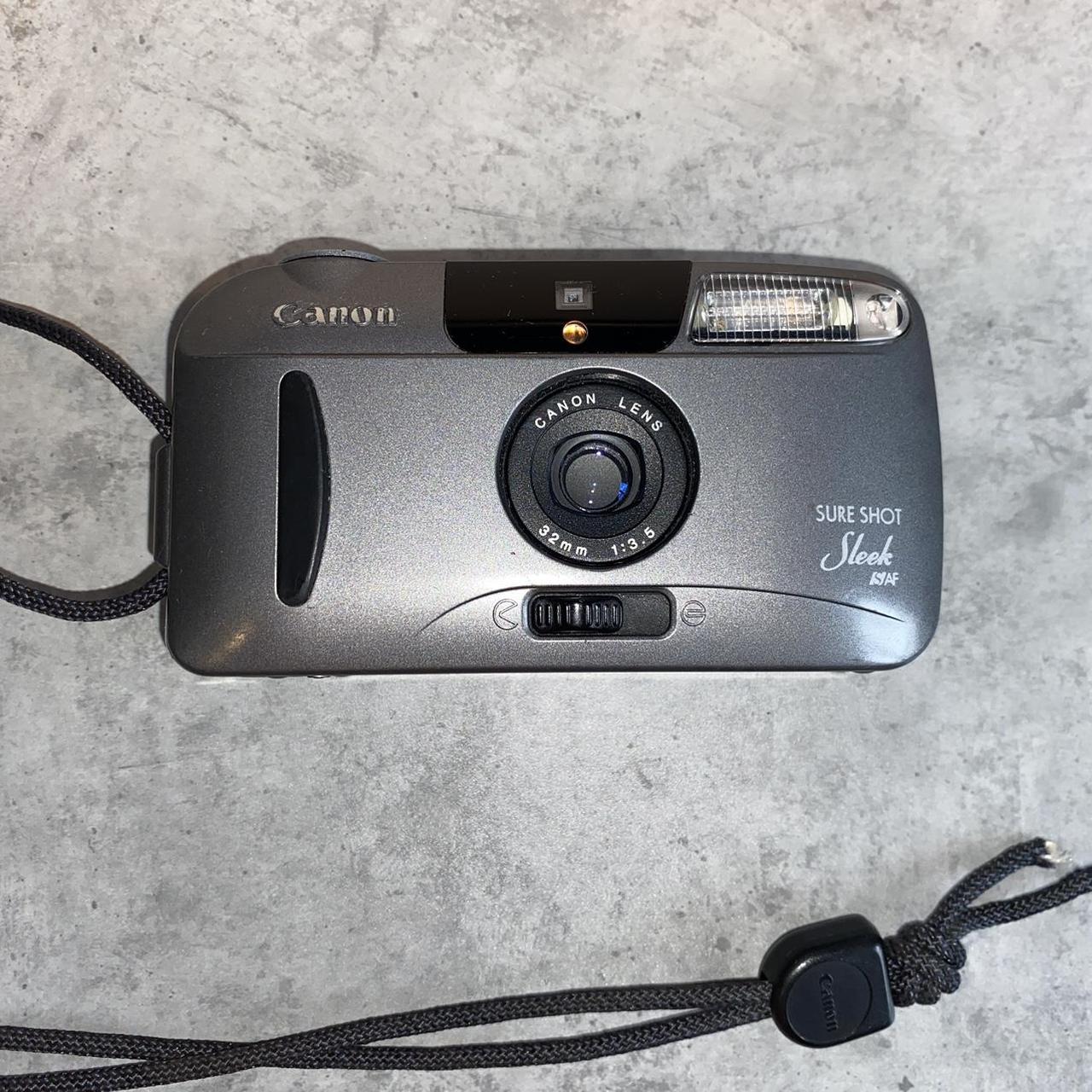 Canon Sure Shot Sleek 35mm Film Camera.... - Depop