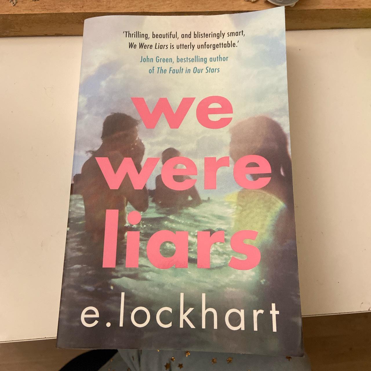 We Were Liars by E. Lockhart Paperback Never used... - Depop