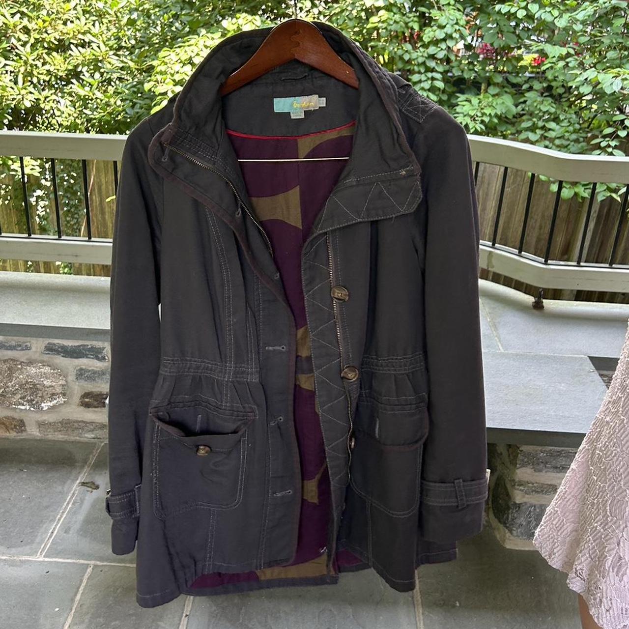 Boden jacket with interior pattern — Size 6 (model... - Depop