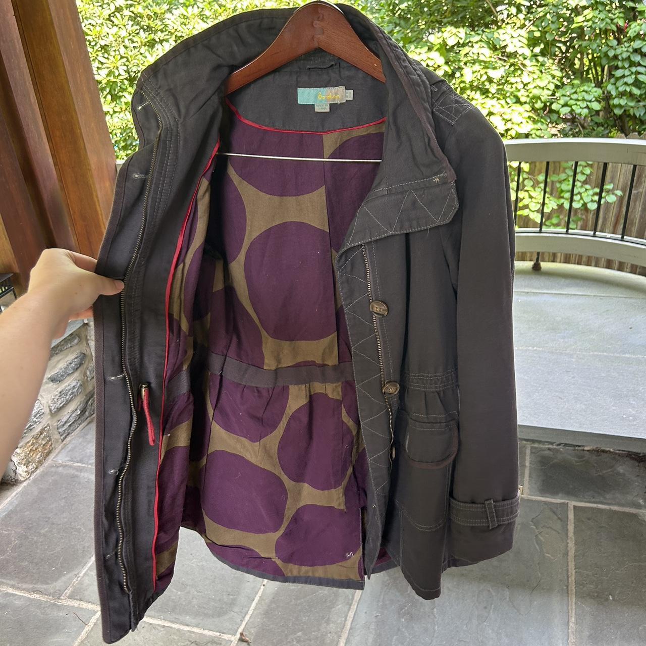 Boden jacket with interior pattern — Size 6 (model... - Depop