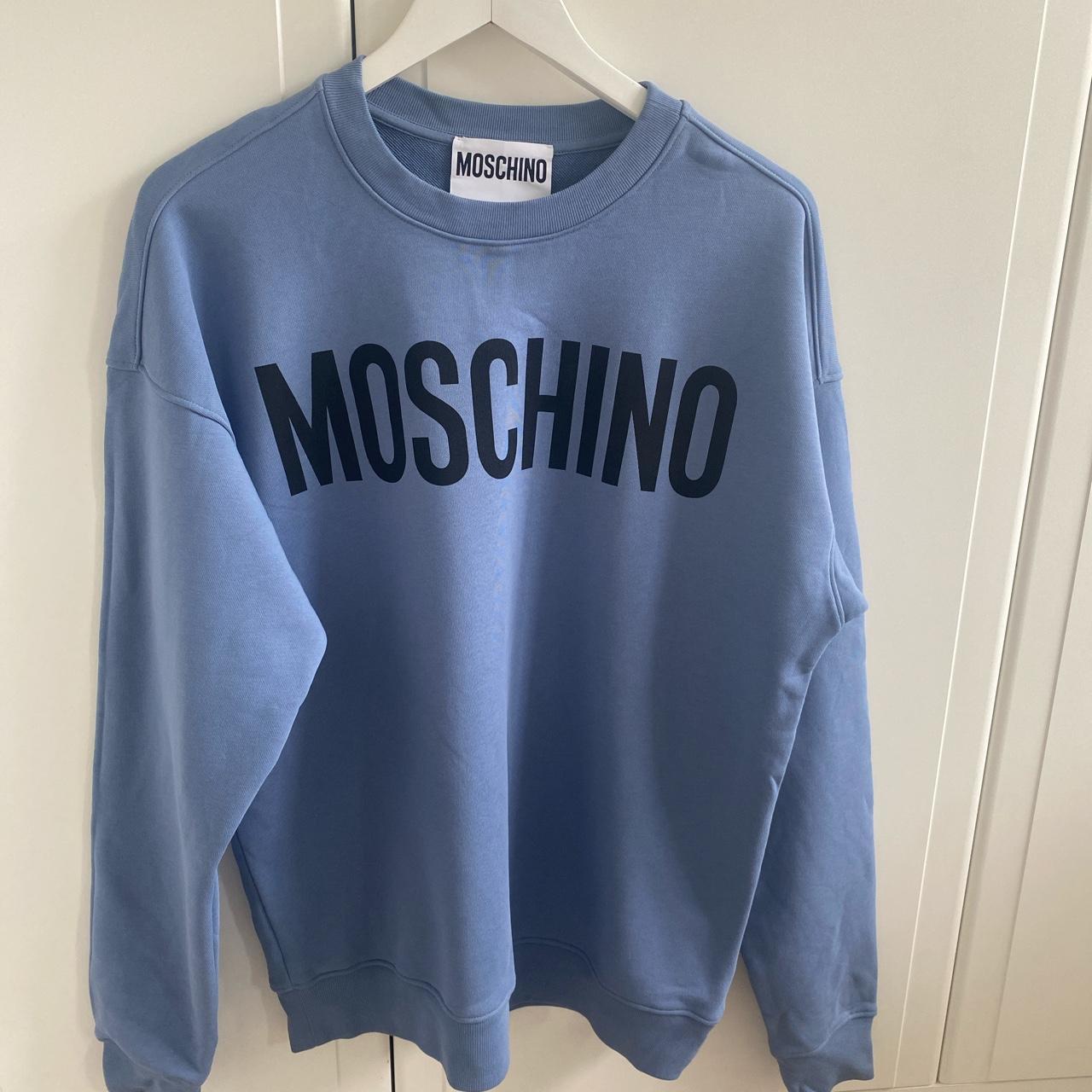 Moschino jumper Blue - Depop