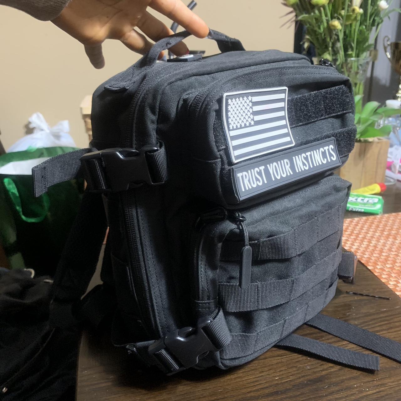 Black 9L Wolfpack Backpack brand new mini... - Depop
