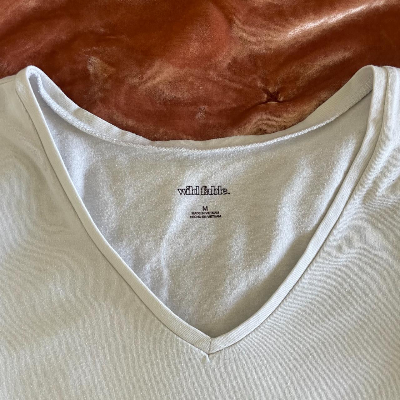 Wild Fable Basic V-neck - size medium - no... - Depop