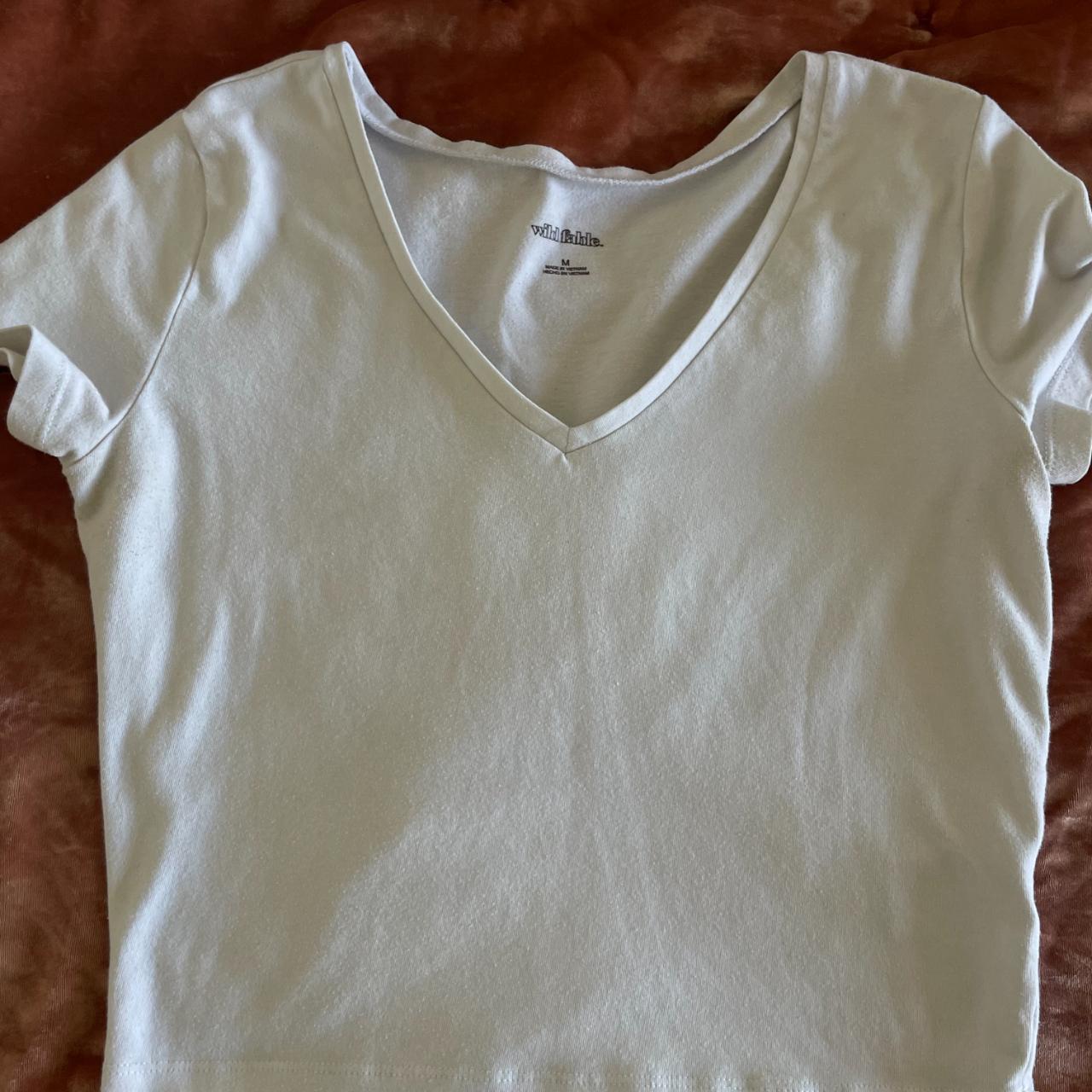 Wild Fable Basic V-neck - size medium - no... - Depop