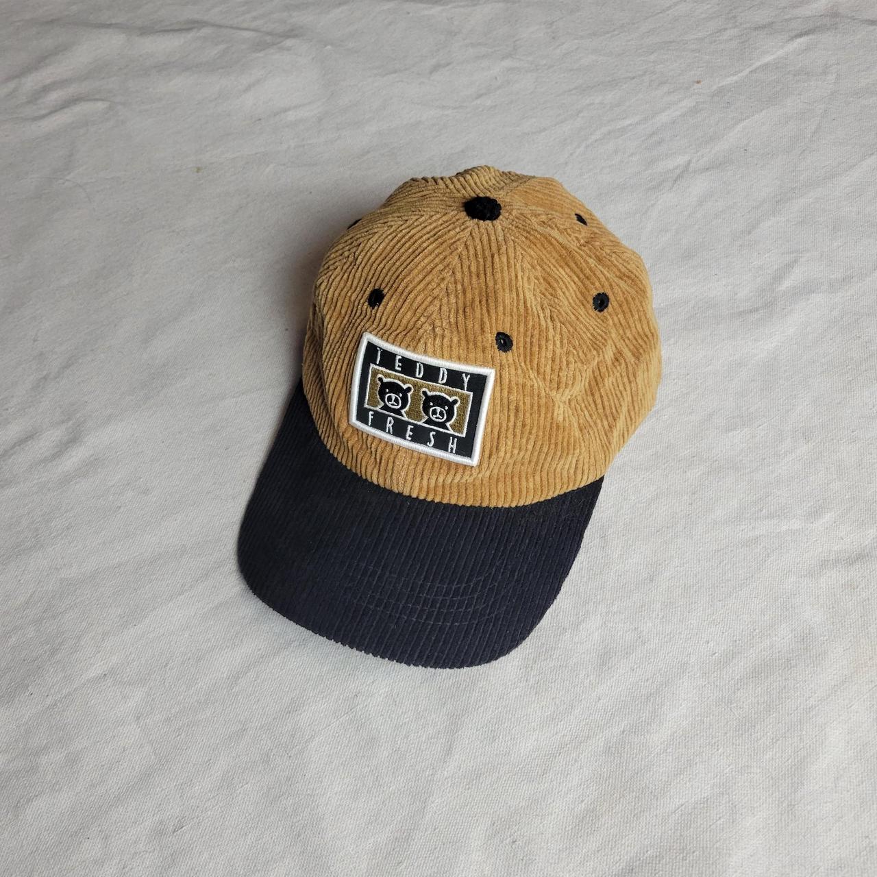 Teddy Fresh corduroy Ted hat Super cool brown and... - Depop