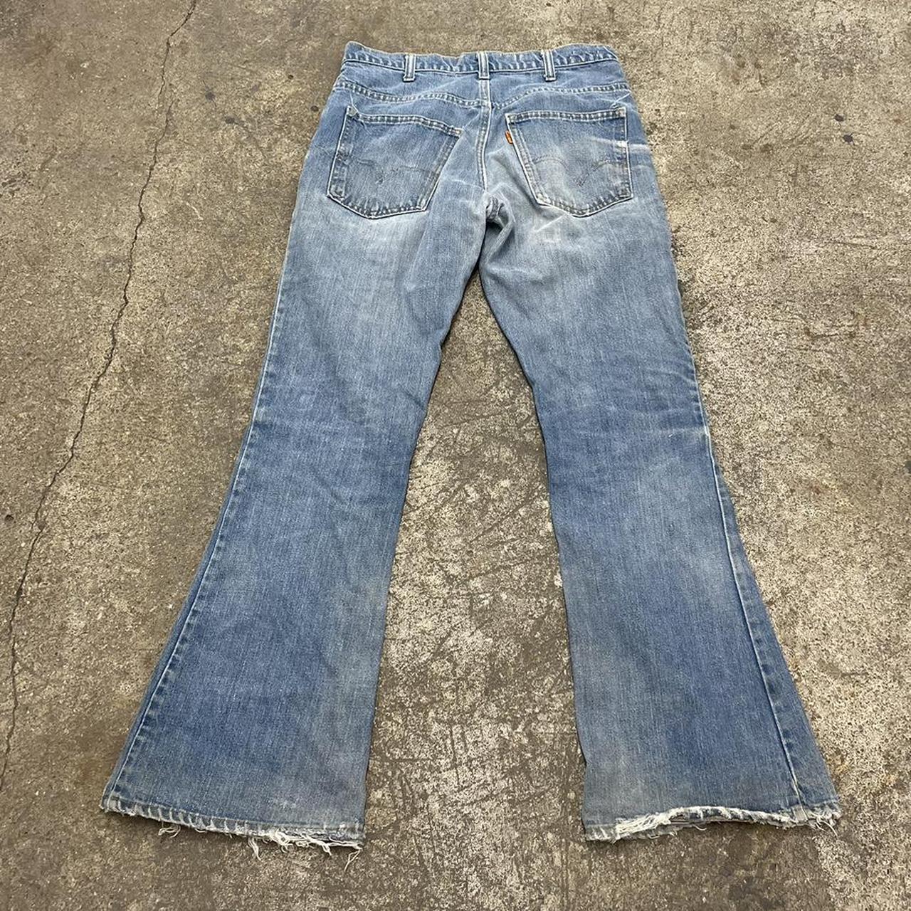 Vintage Levi’s orange tab flares Waist: 30 Inseam:... - Depop