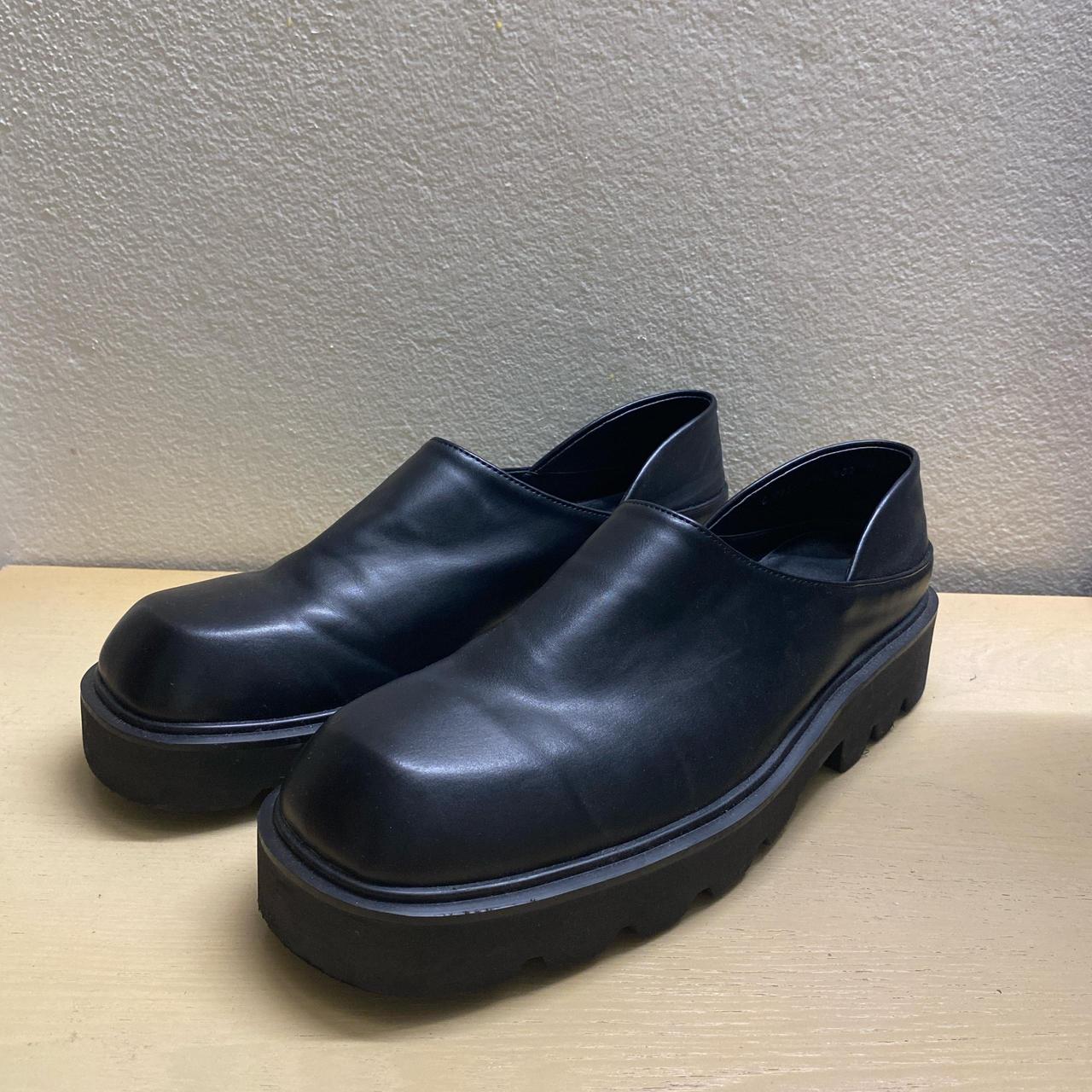 Olive Menswear holger square toe clog size UK 11 -... - Depop