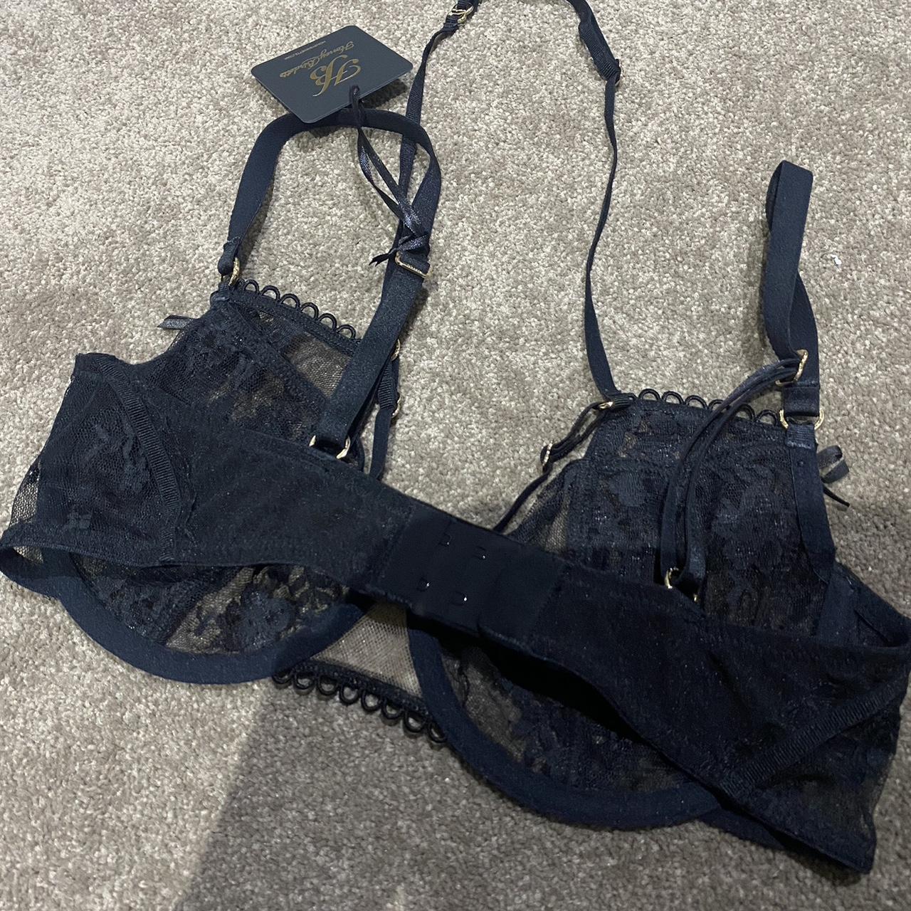 Honey Birdette bra black size 10E. Antoinette Never... - Depop