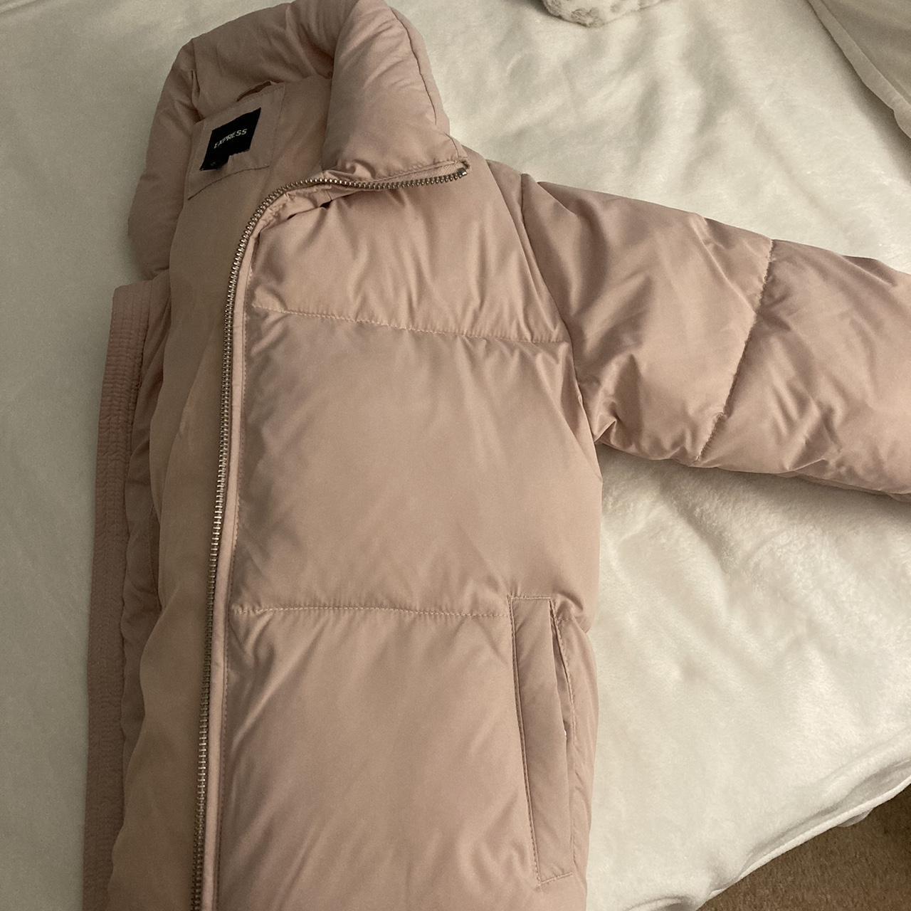 Express Women's Pink Jacket | Depop