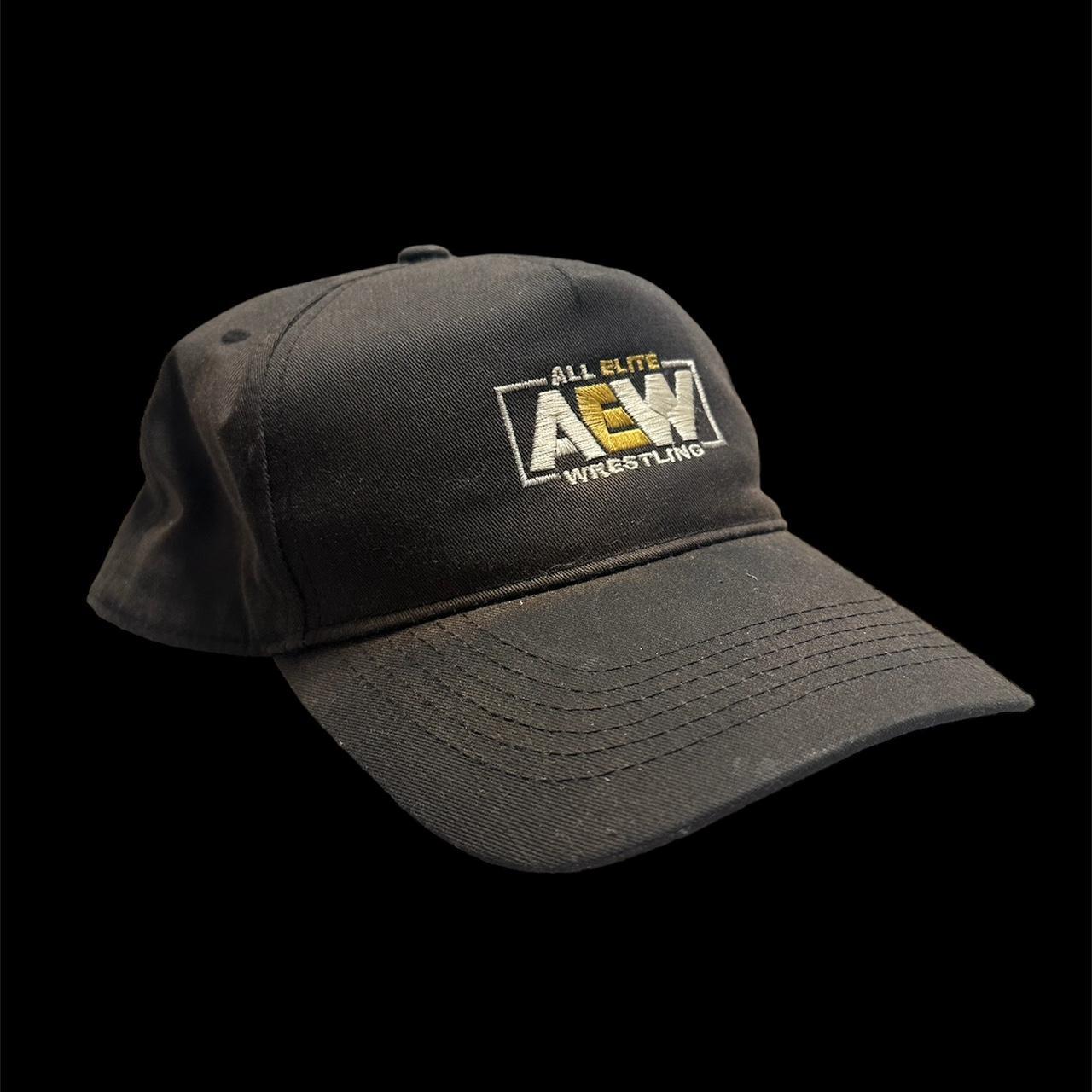 Very faded vintage AEW hat custom made embroidered hat - Depop