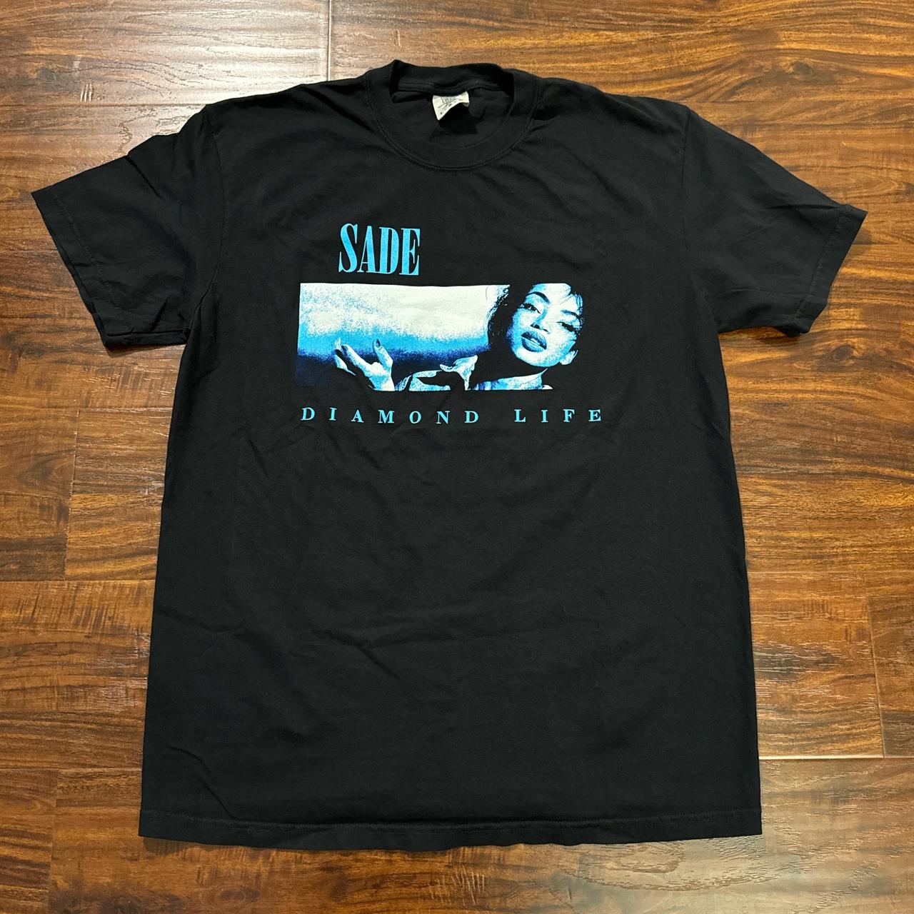 Sade Diamond Life Tee Black Comfort Colors Size... - Depop