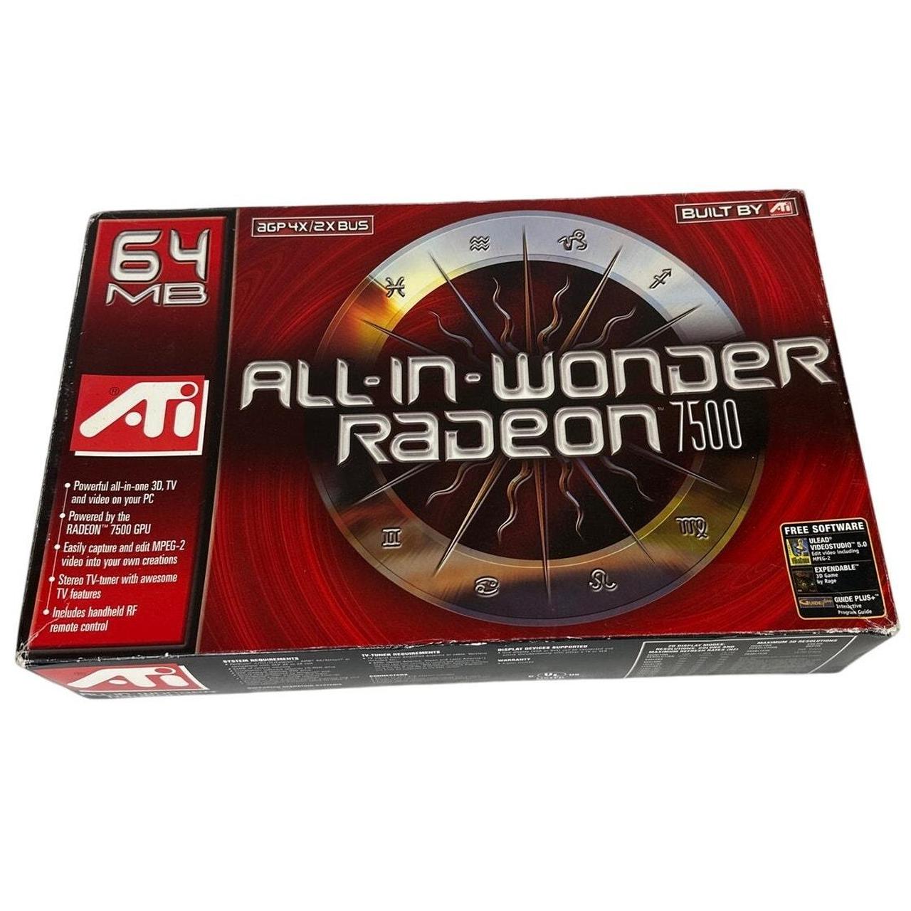 ATI All-In-Wonder Radeon 7500 64MB AGP Graphics Card... | Depop