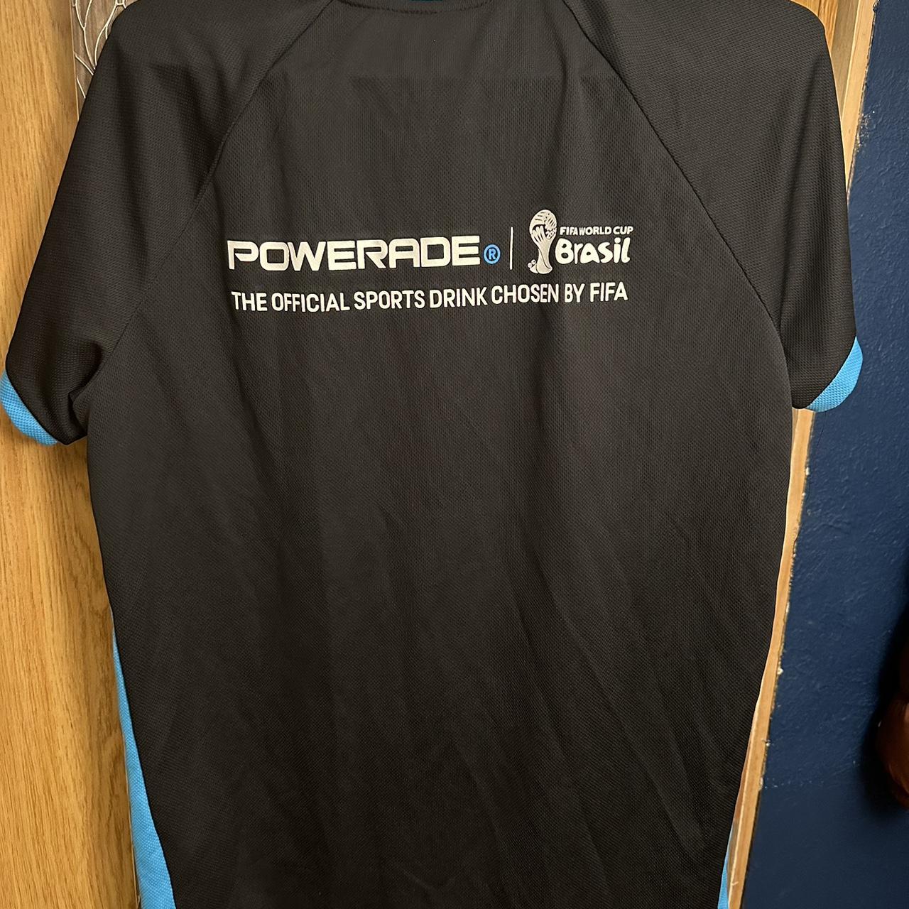 2014 Brazil World Cup Powerade shirt Size... - Depop