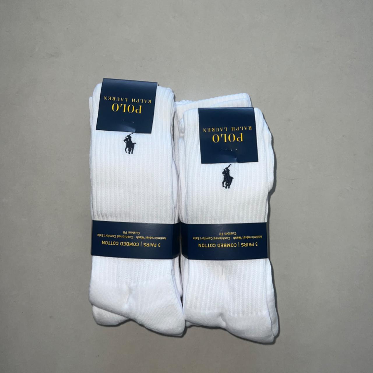 Ralph Lauren Socks - White - x6 Pairs - Brand New... - Depop
