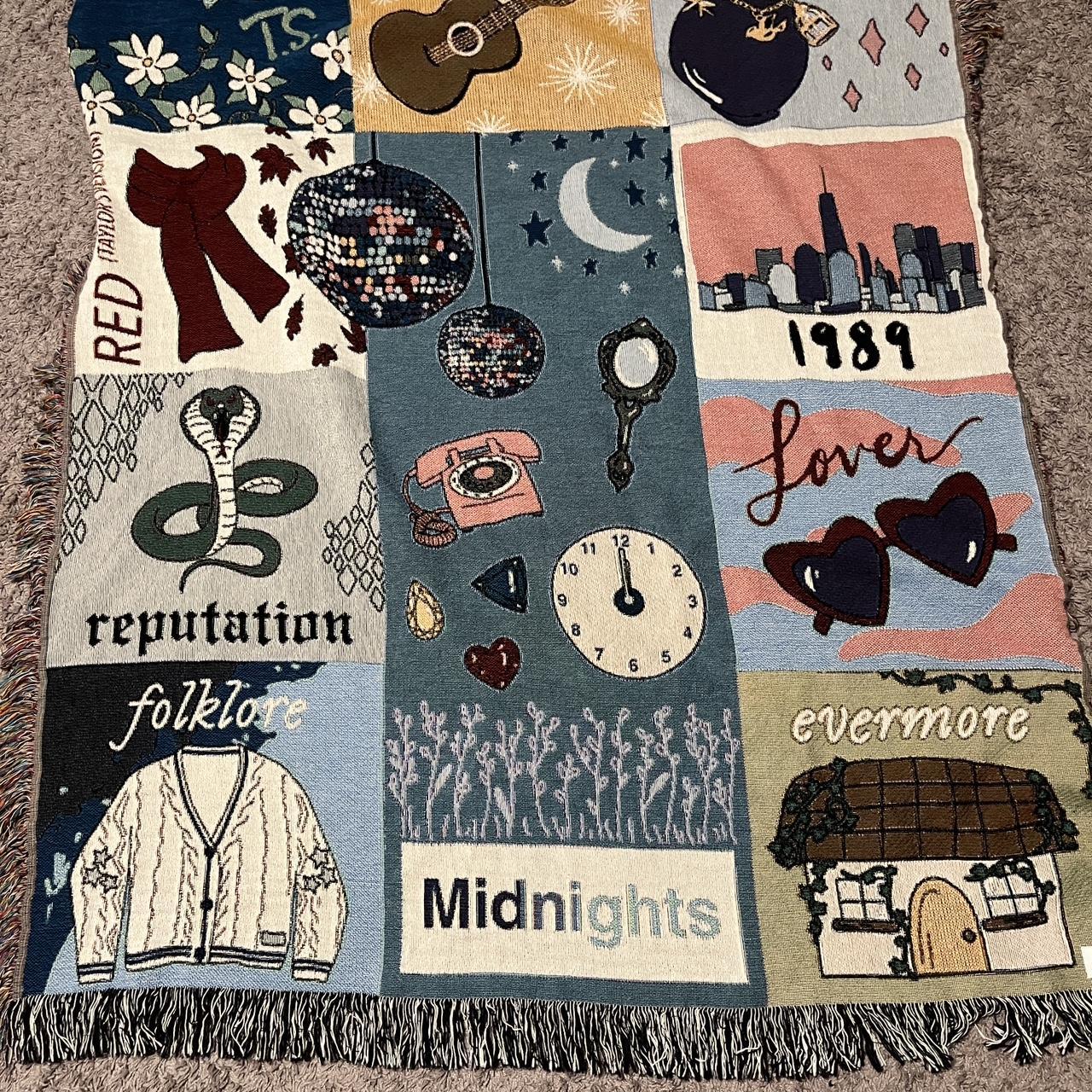 Taylor Swift Eras Tour Blanket Open To Offers Made Depop