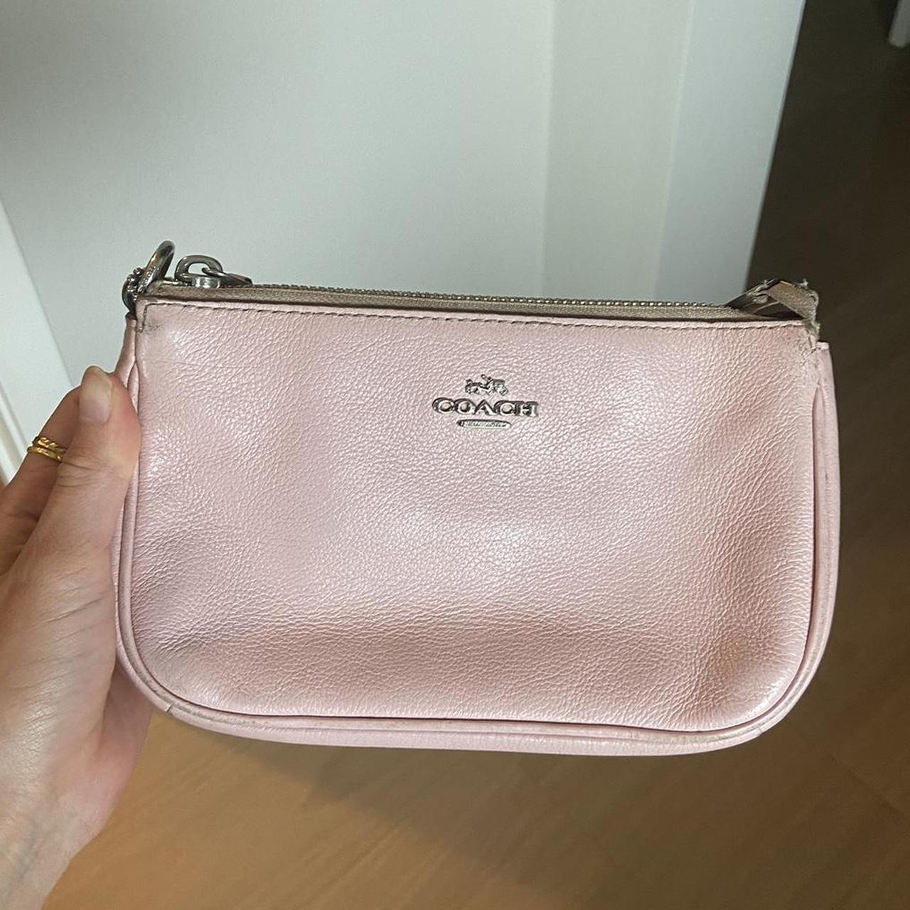 Vintage Pink Nolita Coach Mini Leather Purse Some... - Depop