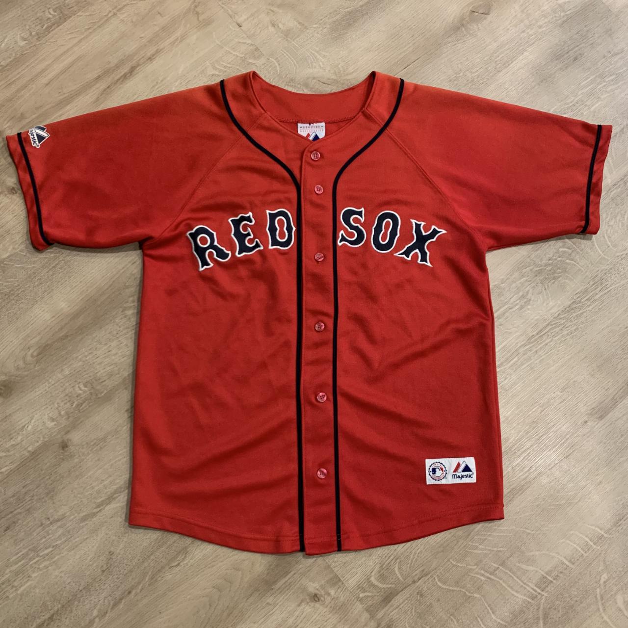 Majestic Boston Red Sox David Ortiz #34 Jersey Youth... | Depop