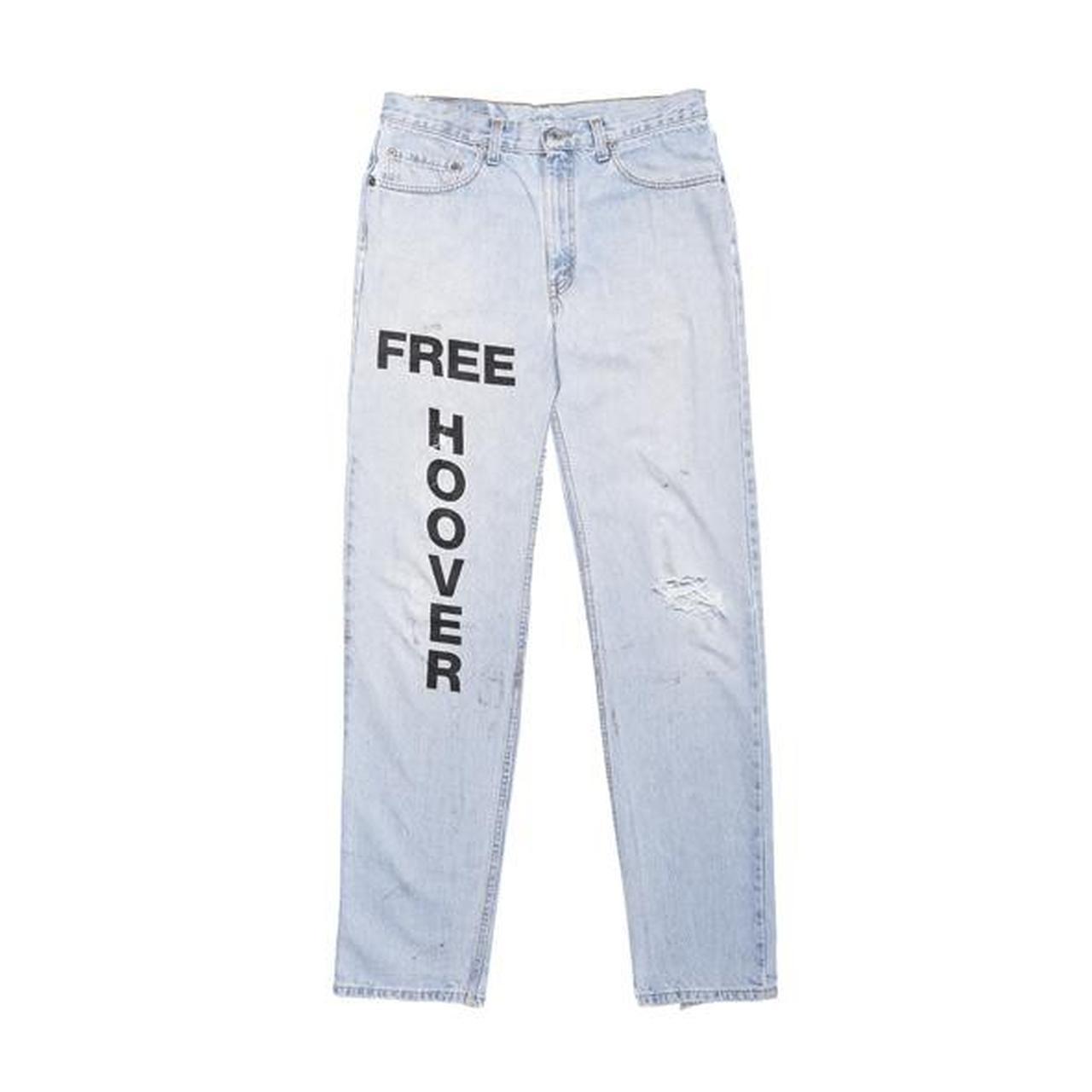 FREE HOOVER VINTAGE REPURPOSED LEVI’S JEANS. These... - Depop