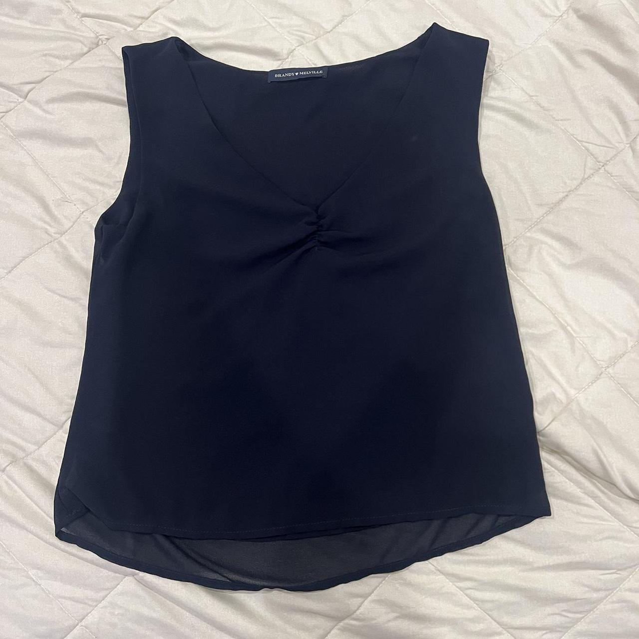 brandy melville mesh gina top (make sure to look at... - Depop