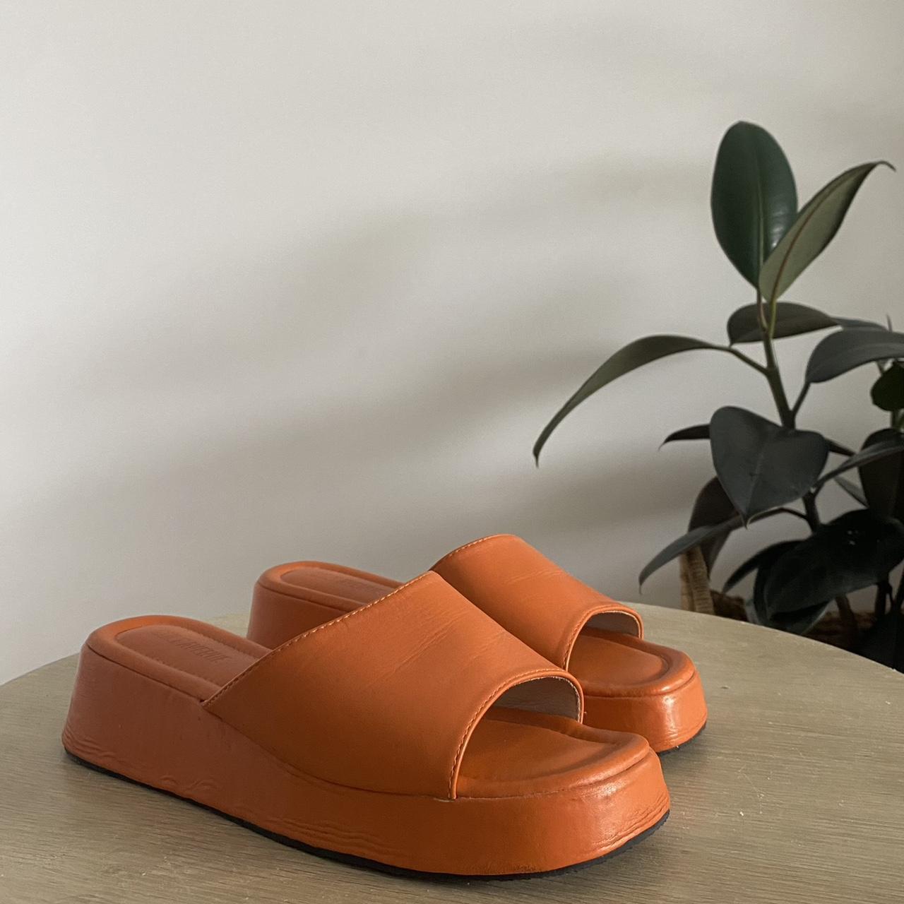 Super cute orange sandals 🧡 - Depop