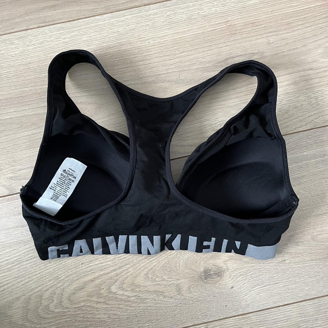 Calvin Klein Women's Black Bra | Depop