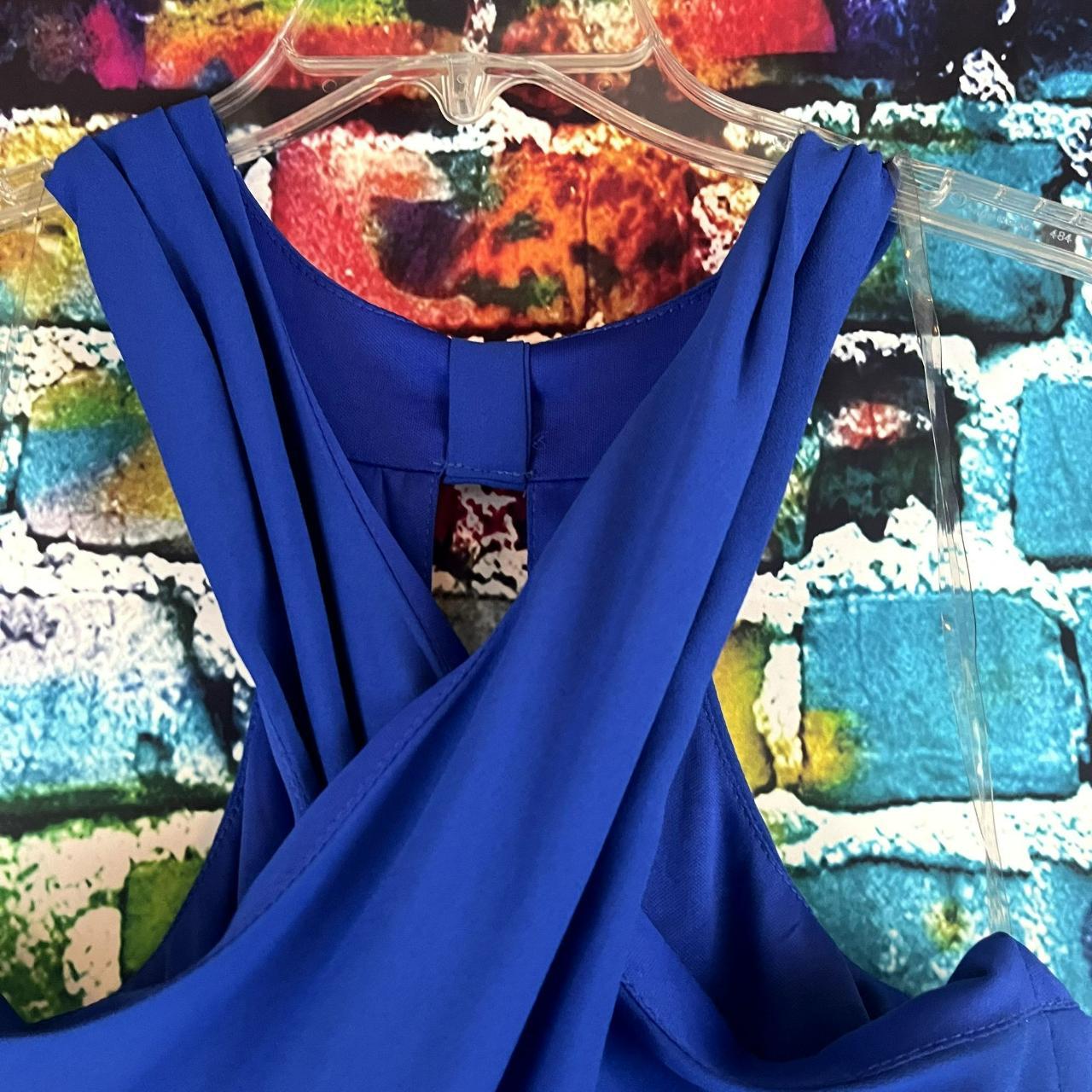 Ina Elastic Bottom Sleeveless Blouse Size... - Depop