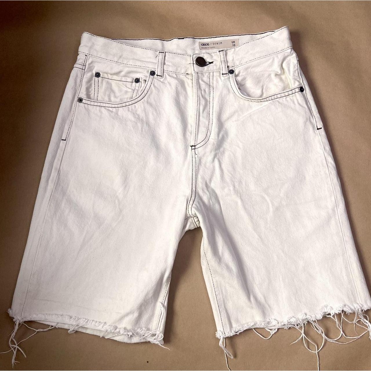 ASOS Women's White Shorts | Depop