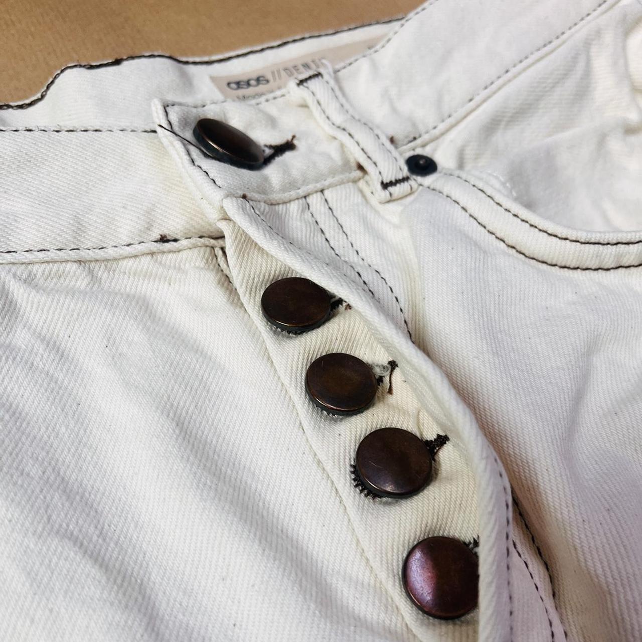 ASOS Women's White Shorts | Depop