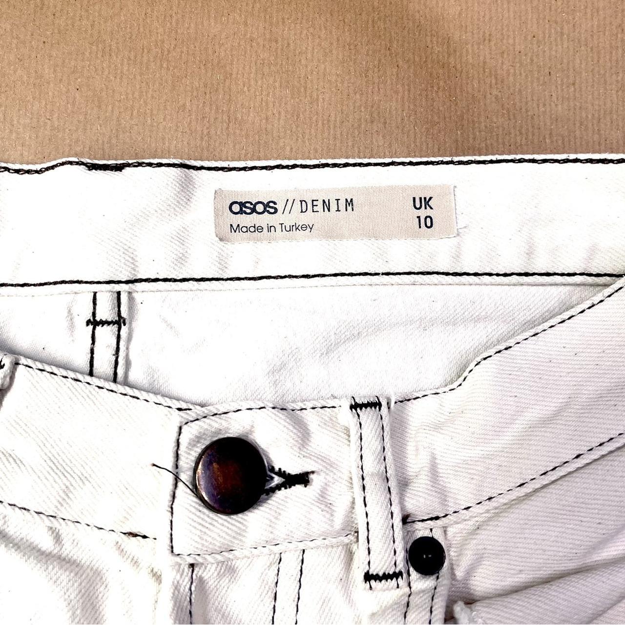 ASOS Women's White Shorts | Depop