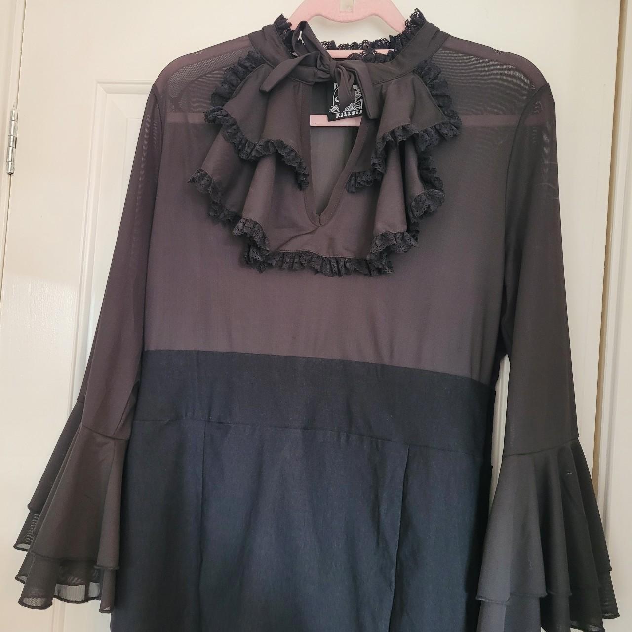 Killstar mesh top bodycon dress Unworn Mesh top... - Depop