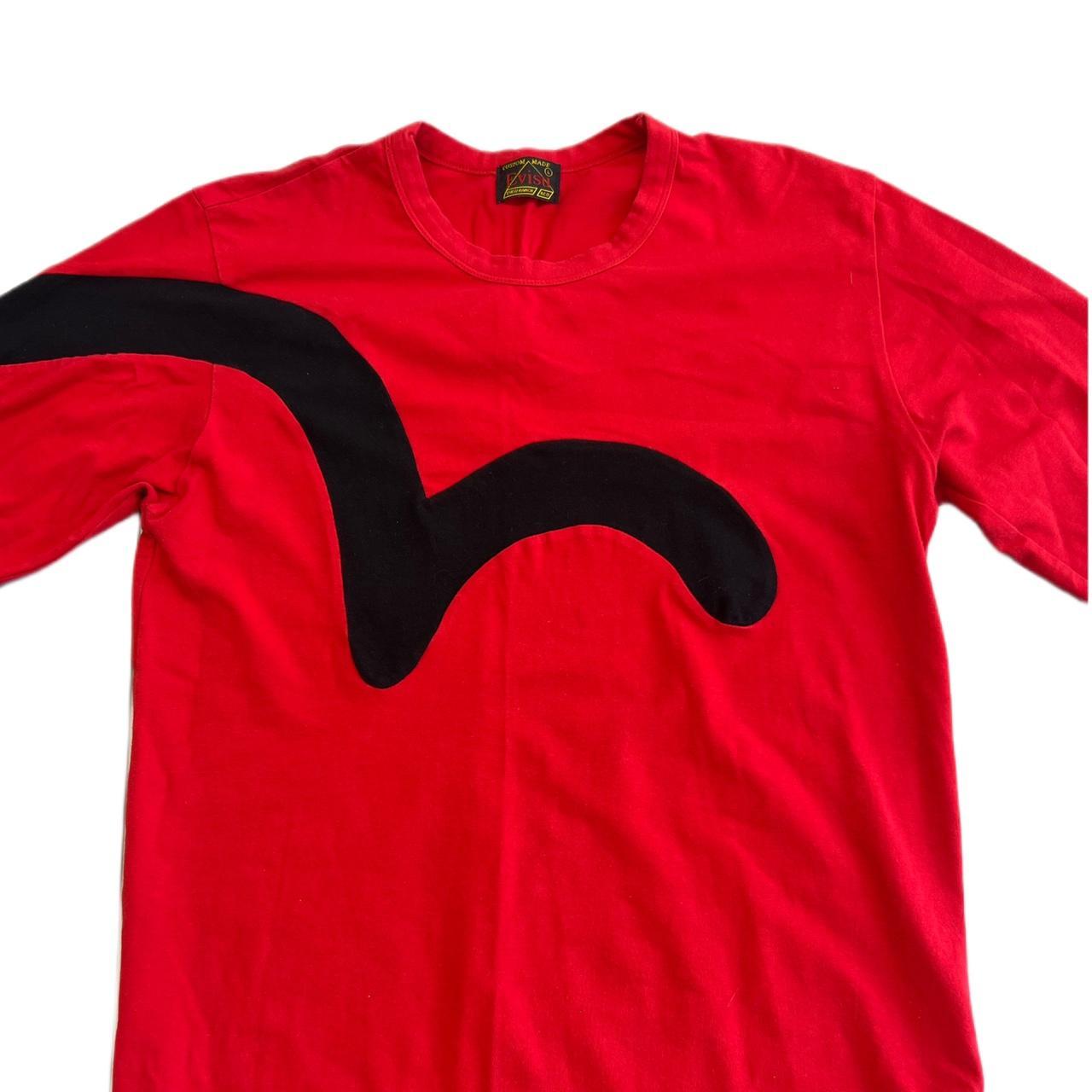 Evisu Long sleeve Top Graphic logo top Woman’s... - Depop