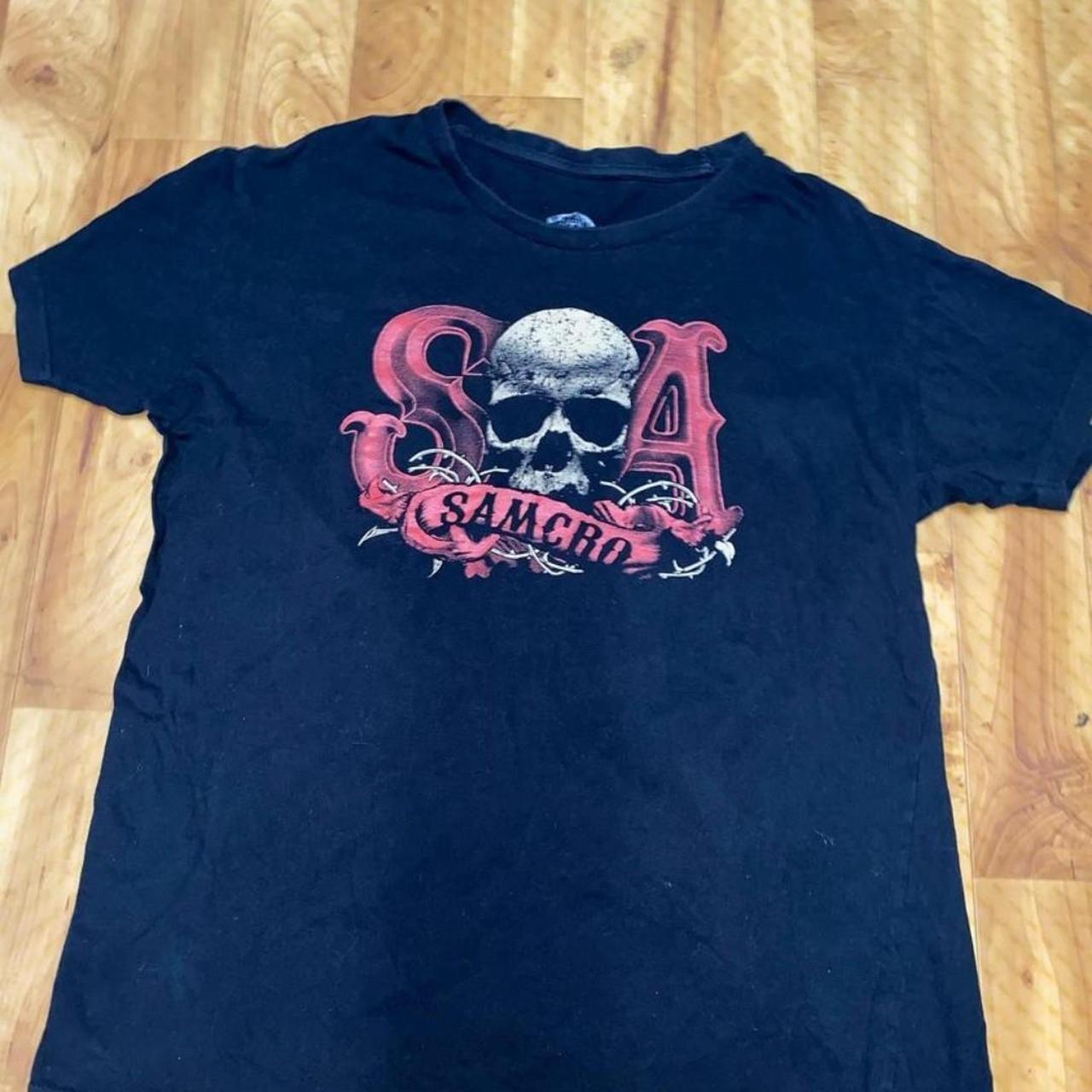 Son's of anarchy tee(2018) TV show tee on SOA... - Depop