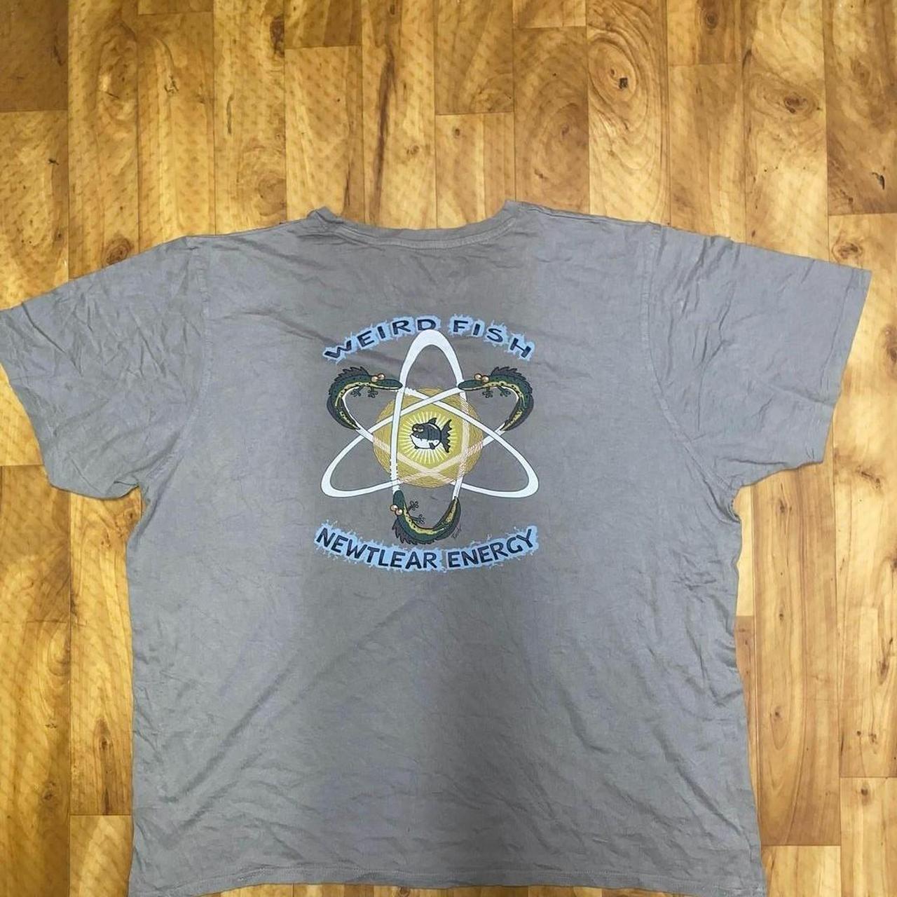 Vintage Retro Weird Fish Unique Graphic t-shirt size... - Depop